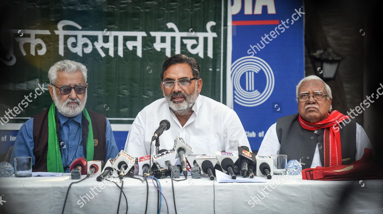 Samyukt Kisan Morcha Skm Leaders Dr Editorial Stock Photo - Stock Image ...
