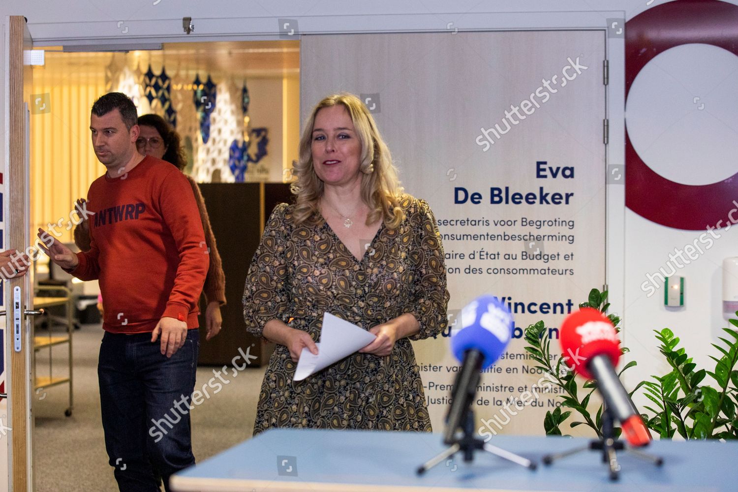 State Secretary Budget Eva De Bleeker Editorial Stock Photo - Stock ...