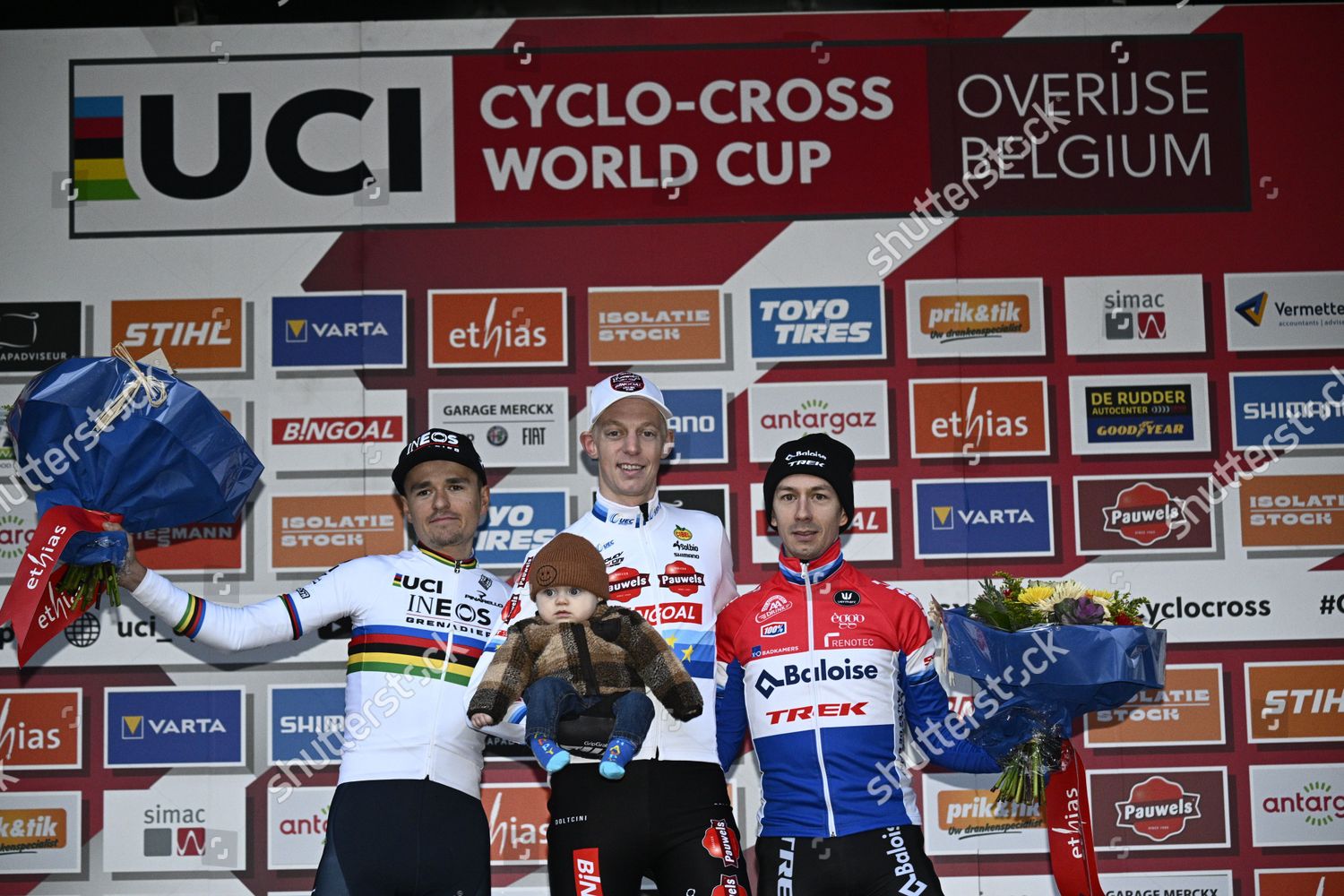 British Thomas Tom Pidcock Belgian Michael Editorial Stock Photo ...