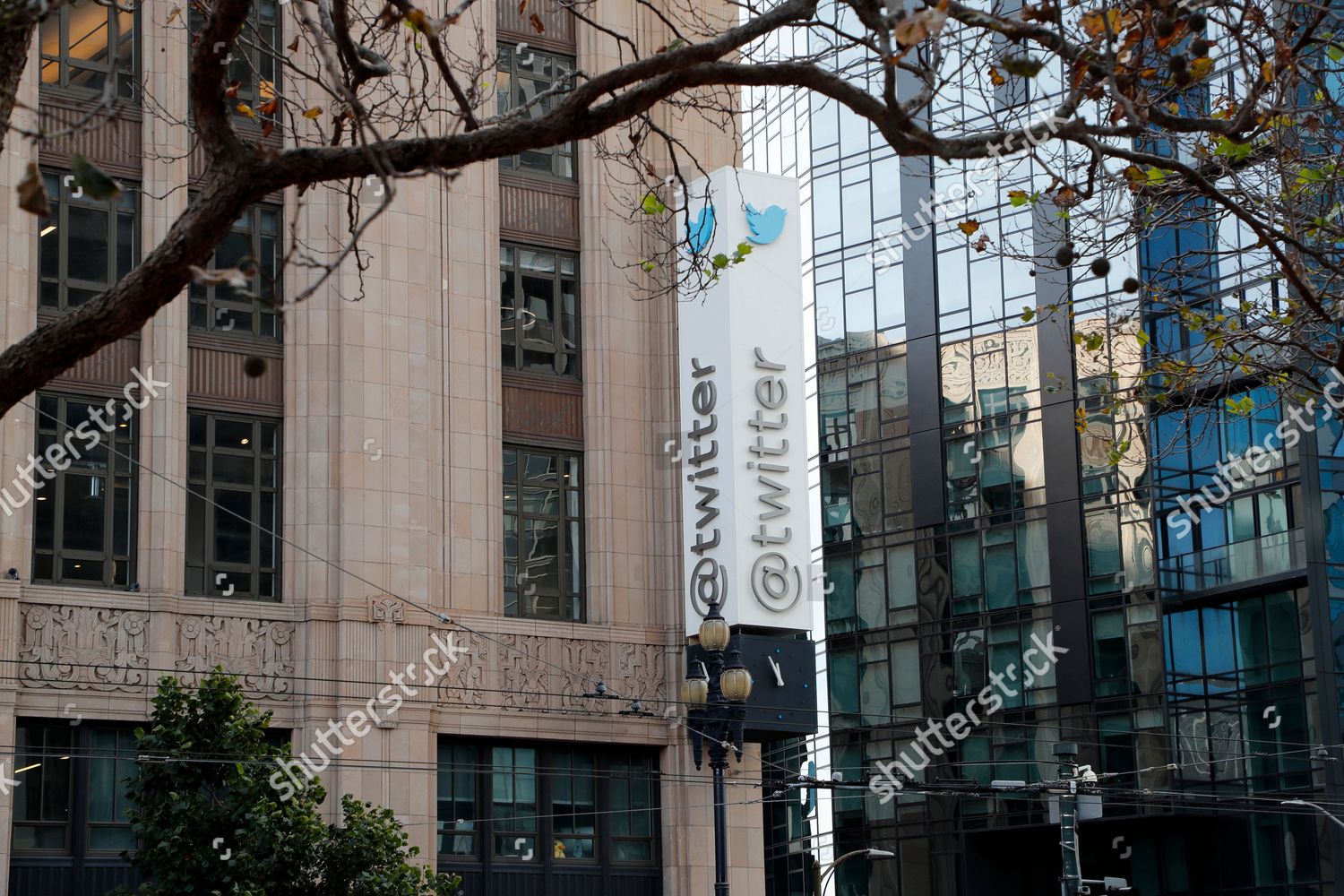 View Twitter Headquarters San Francisco California Editorial Stock ...