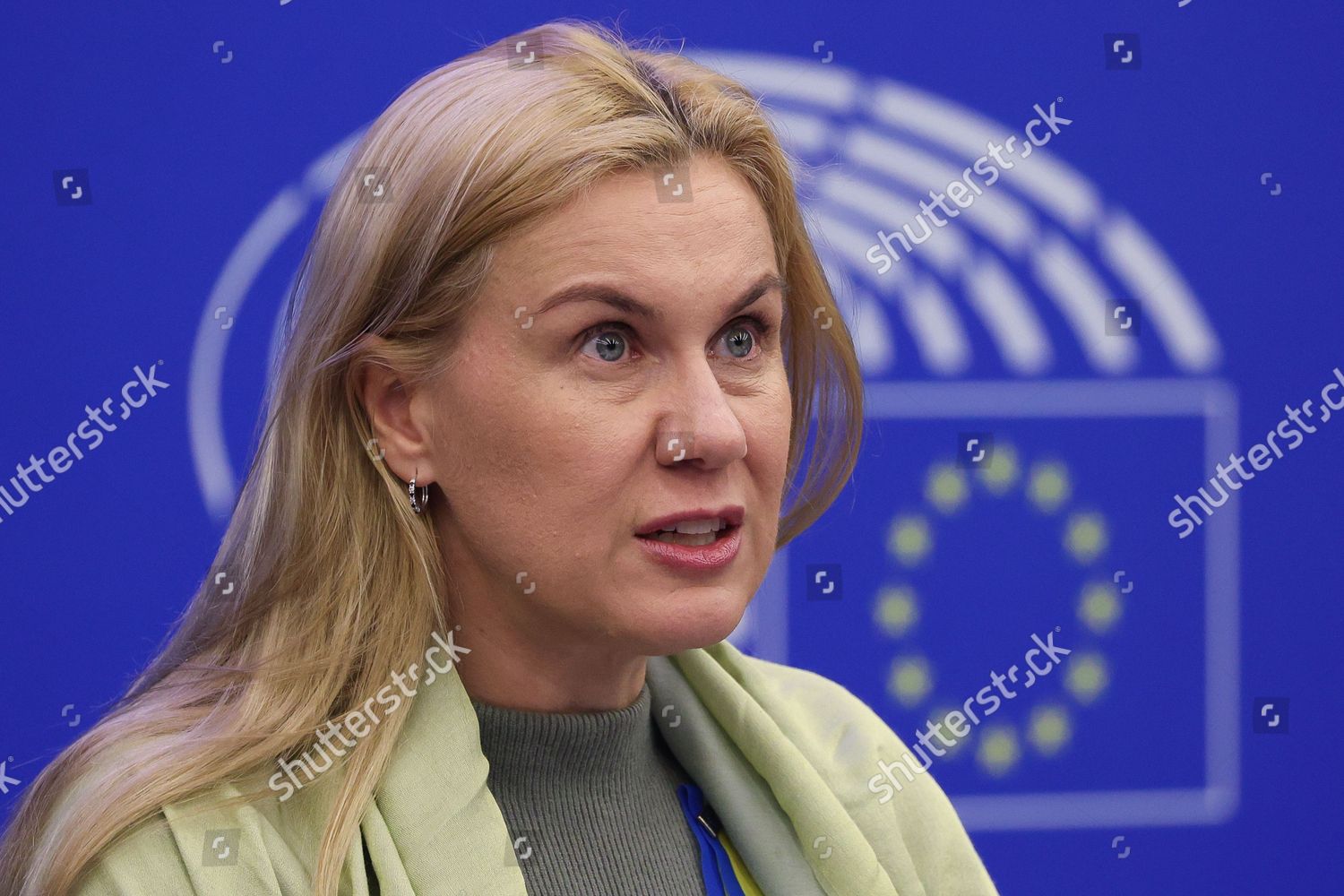 European Commissioner Energy Kadri Simson Speaks Editorial Stock Photo ...