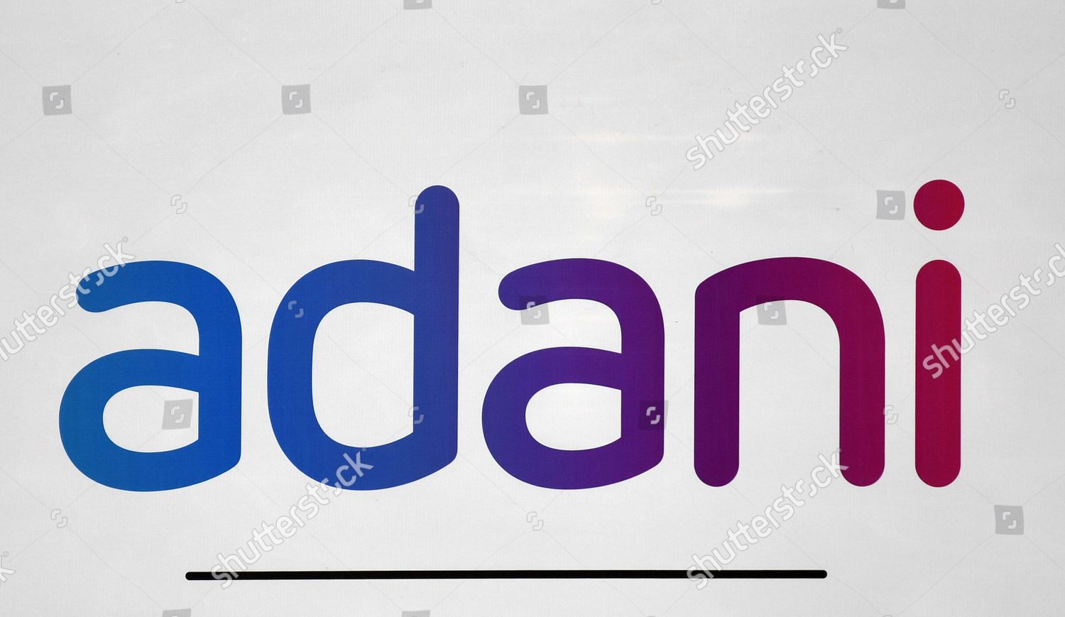 Adani Logo Seen On Poster Mumbai Editorial Stock Photo - Stock Image ...