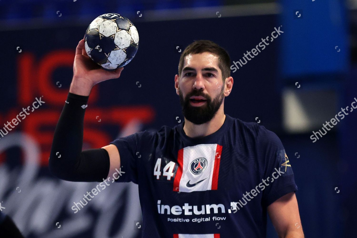 Nikola Karabatic Psg Action During Ehf Editorial Stock Photo - Stock ...