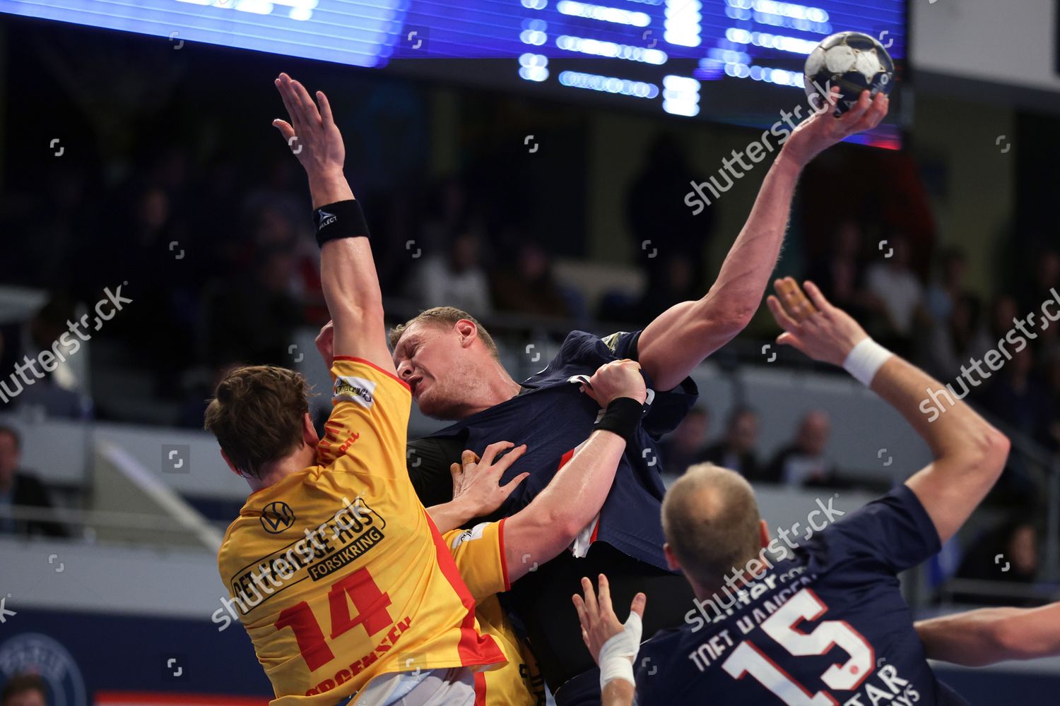Dainis Kristopans Psg C Action Against Editorial Stock Photo - Stock ...