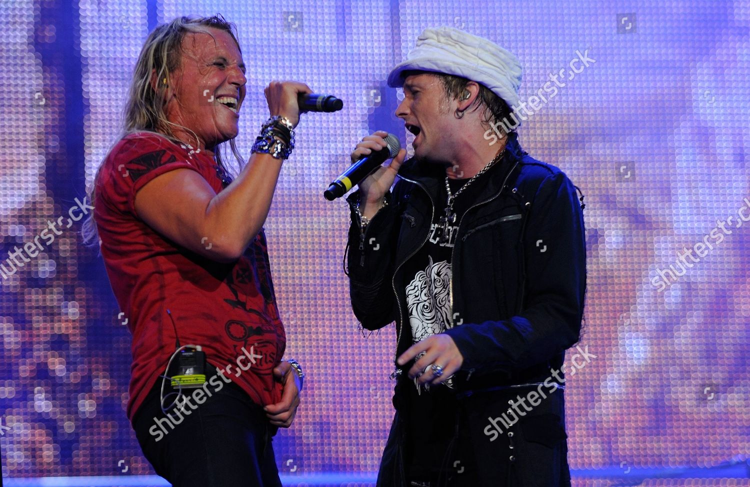 Singer Ronnie Atkins Left Singer Tobias Editorial Stock Photo - Stock ...