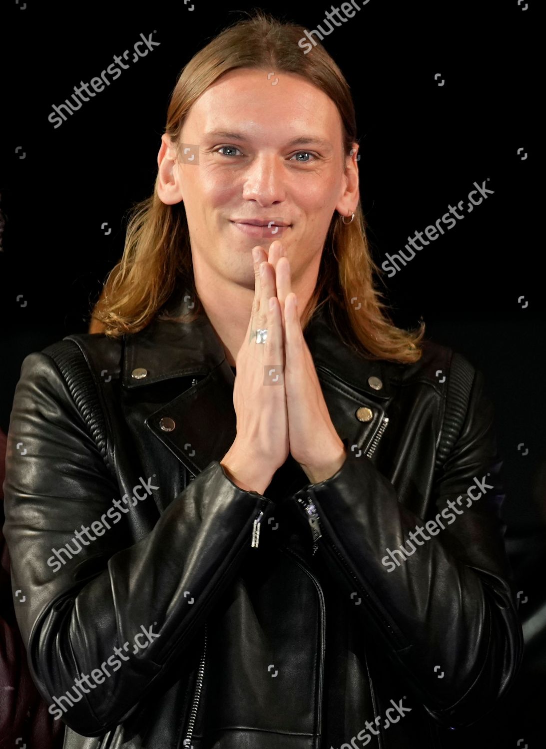 British Actor Jamie Campbell Bower Attends Editorial Stock Photo ...