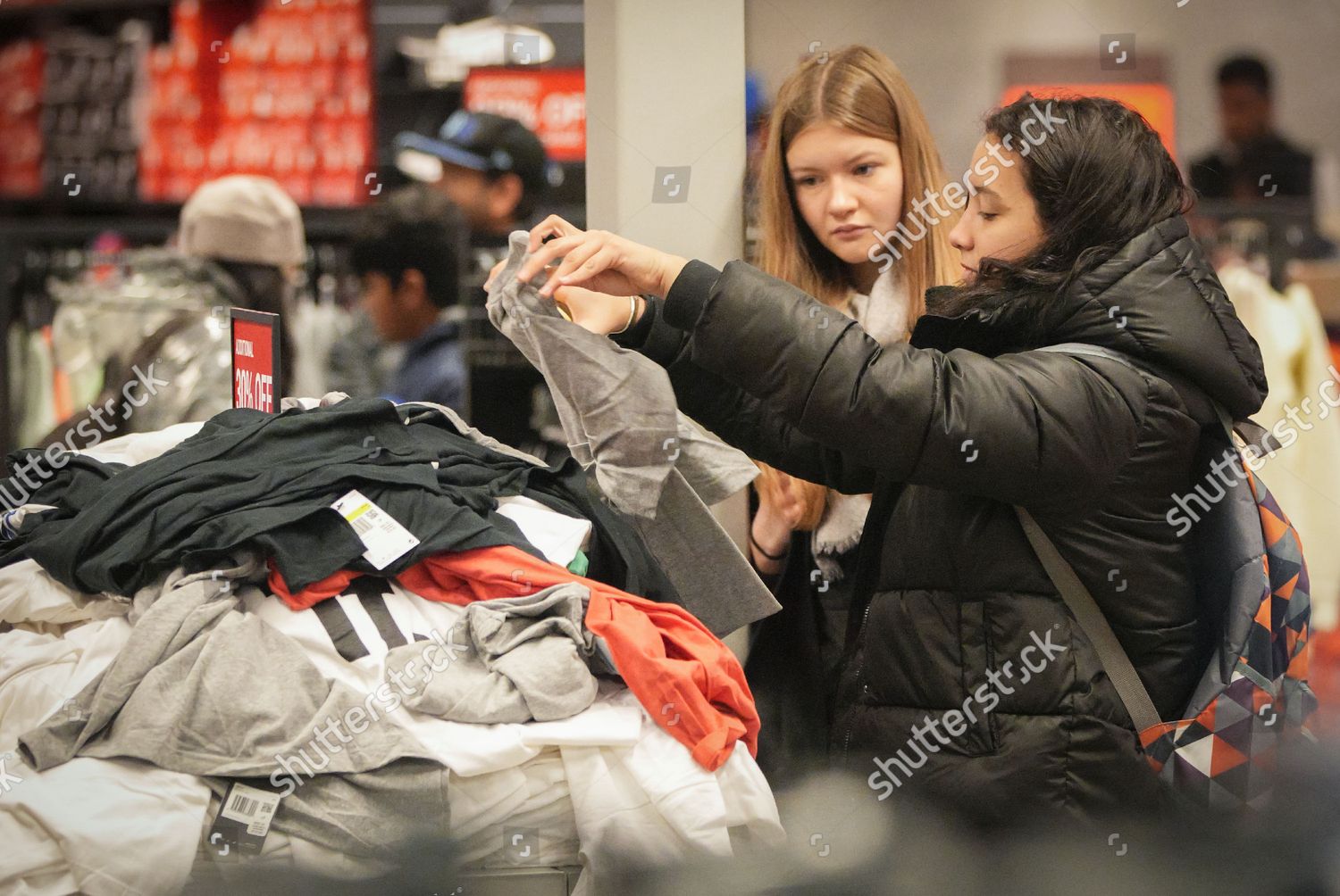 People Shop Store During Black Friday Editorial Stock Photo - Stock ...