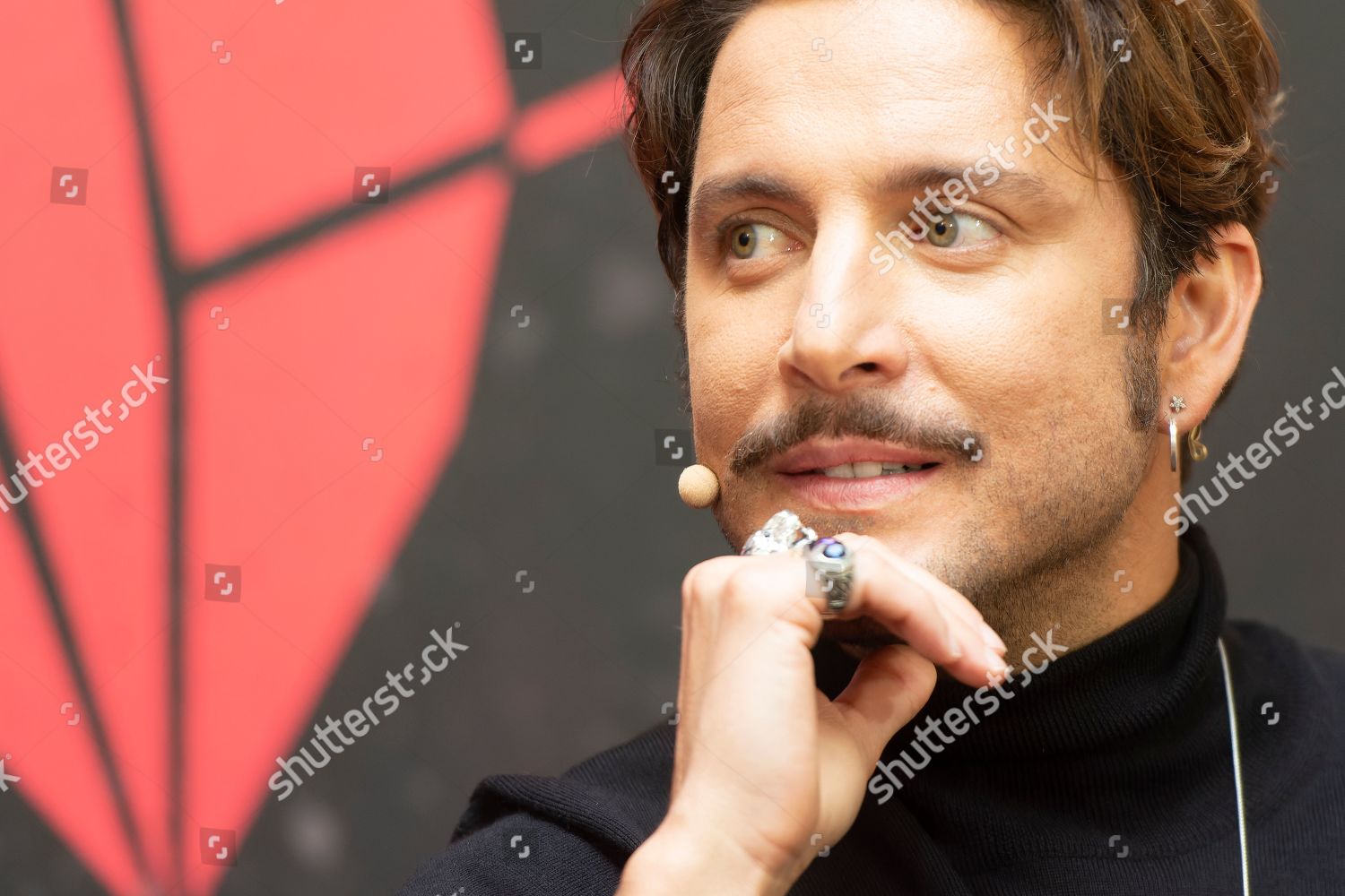 Spanish Singer Composer Manuel Carrasco Promotes Editorial Stock Photo ...