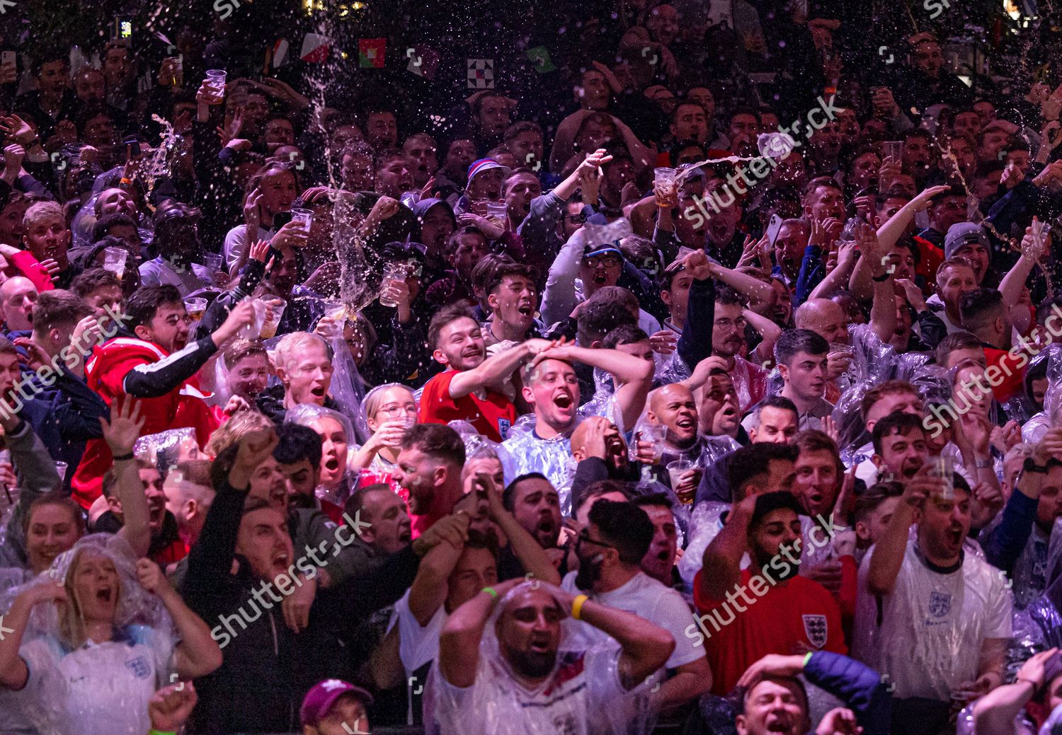 Fans Throw Beer They React Missed Editorial Stock Photo - Stock Image ...