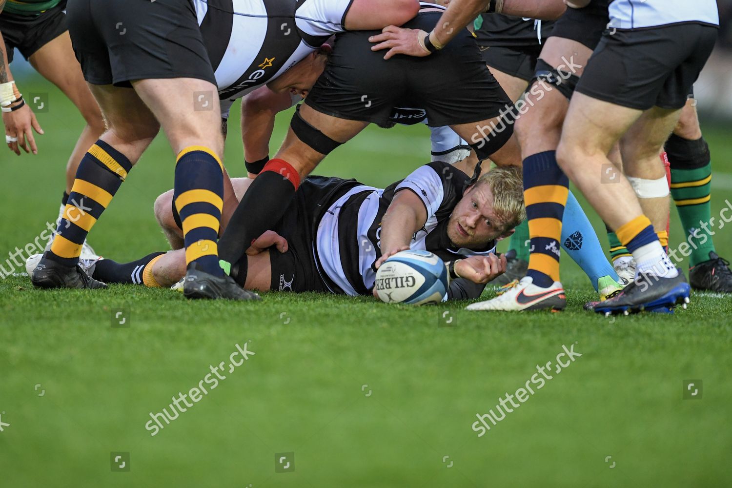 Barbarians Back Row Ben Morris 6 Editorial Stock Photo - Stock Image ...