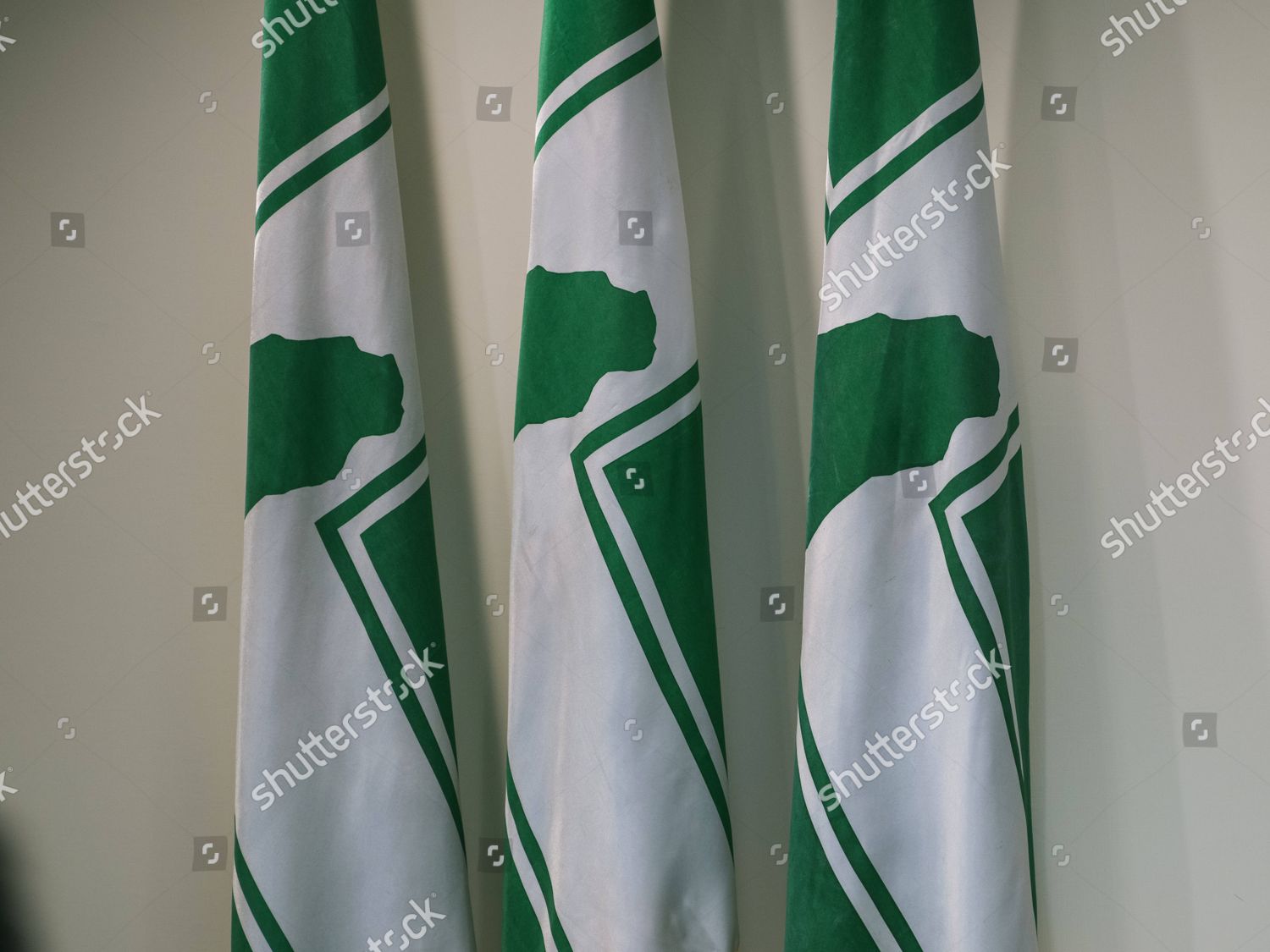 Taiwanese Dpp Flags Displayed Press Room Editorial Stock Photo - Stock ...