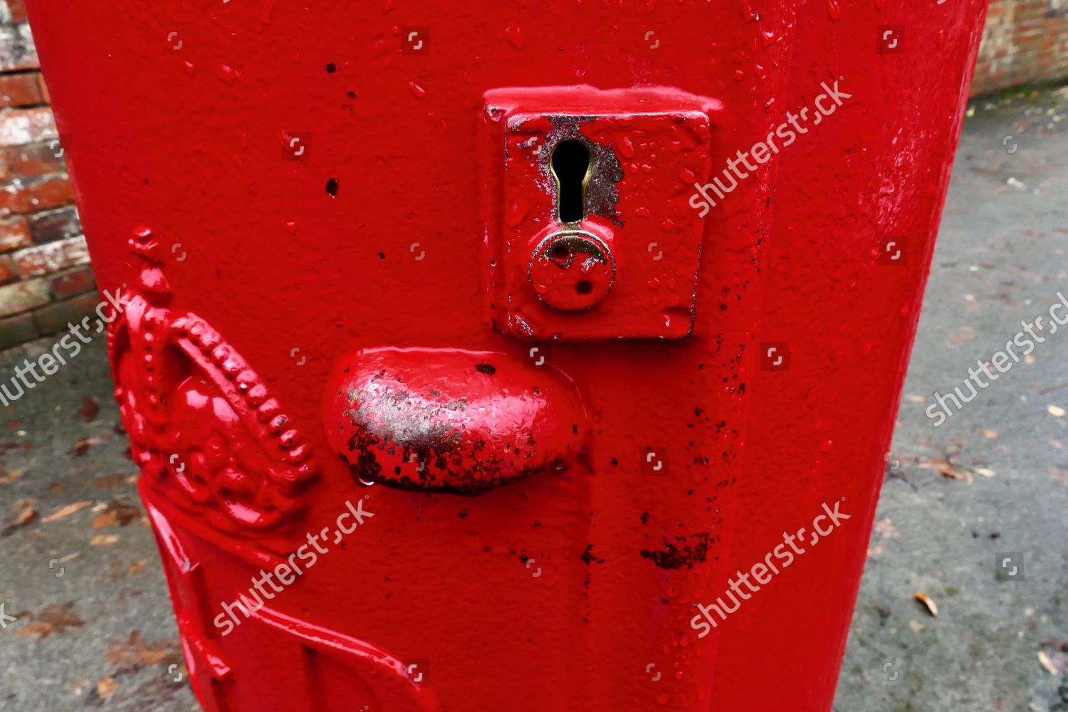 Royal Mail Collection Box Market Town Editorial Stock Photo - Stock ...