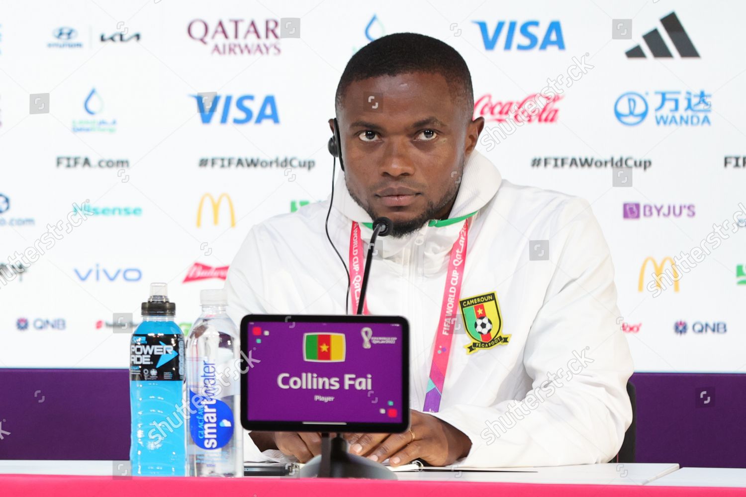 Cameroon National Team Player Collins Fai Editorial Stock Photo - Stock ...