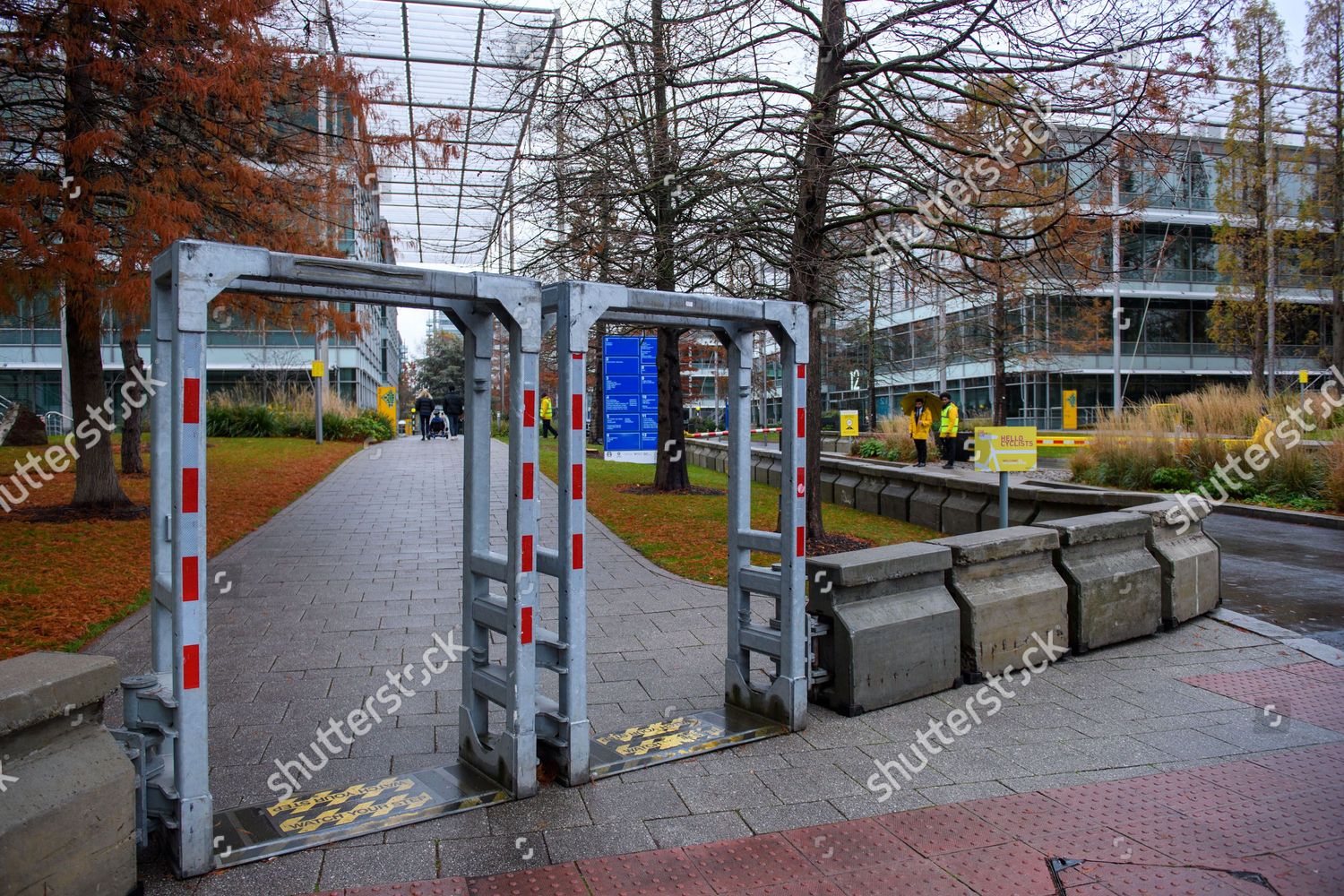 Concrete Steel Hostile Vehicle Mitigation Hmv Editorial Stock Photo ...