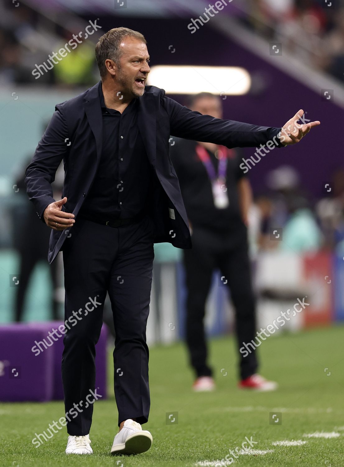 Hansi Flick Head Coach Germany Reacts Editorial Stock Photo - Stock ...