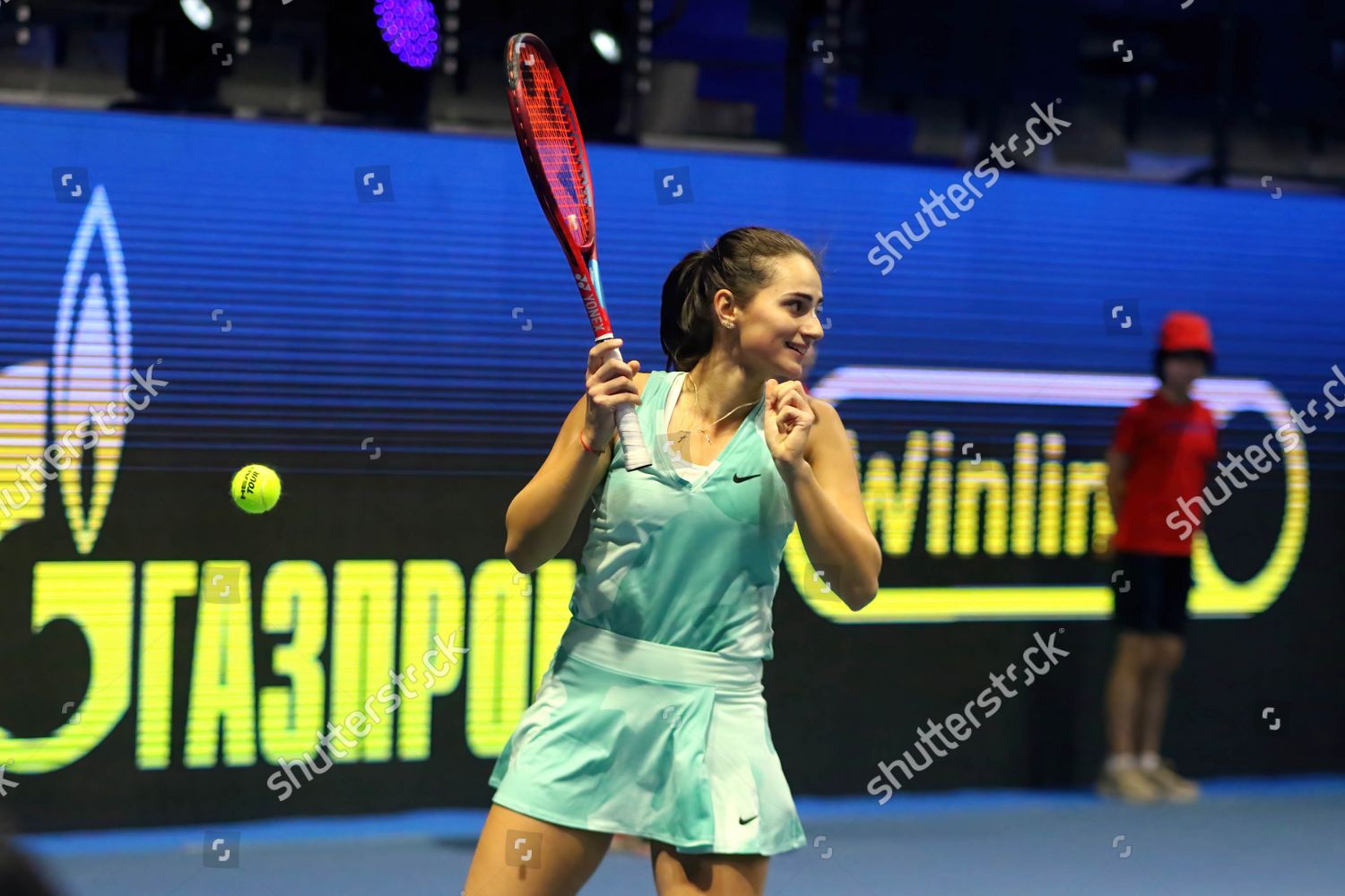 Anastasia Gasanova Russian Federation Celebrates During Editorial Stock ...
