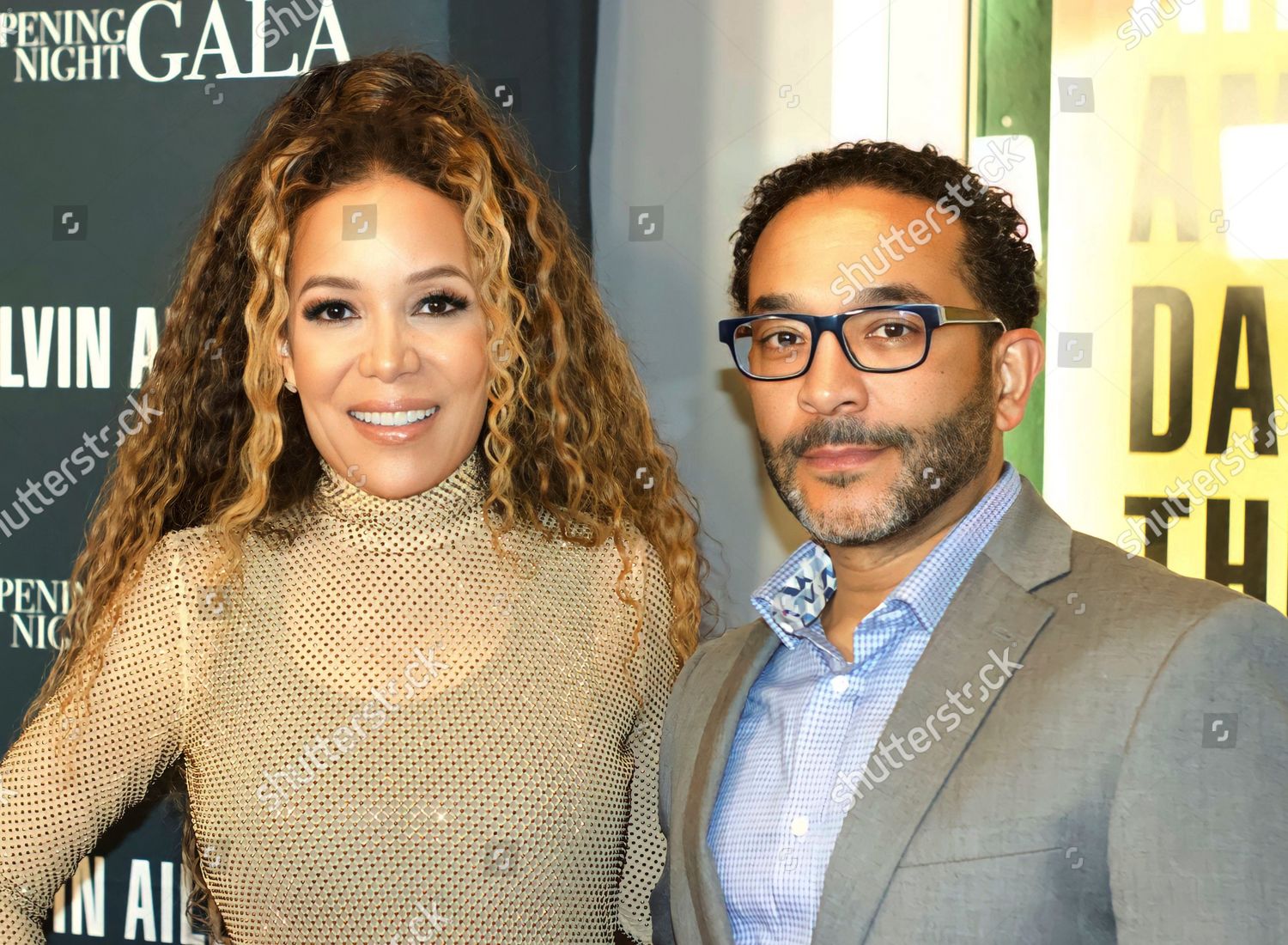 Sunny Hostin Emmanuel Hostin Alvin Ailey Editorial Stock Photo - Stock ...