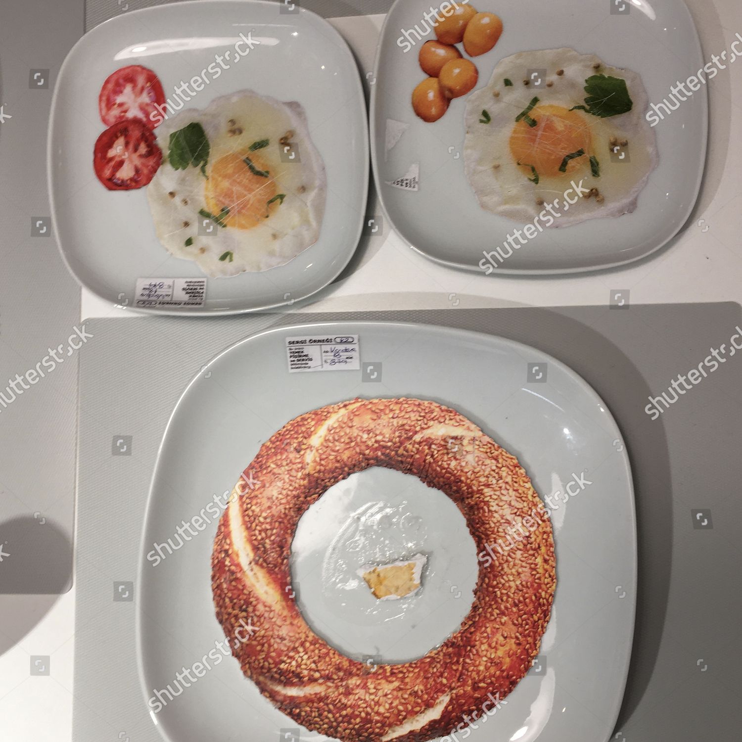 Dummy Foods Images Printed On Paper Editorial Stock Photo - Stock Image ...
