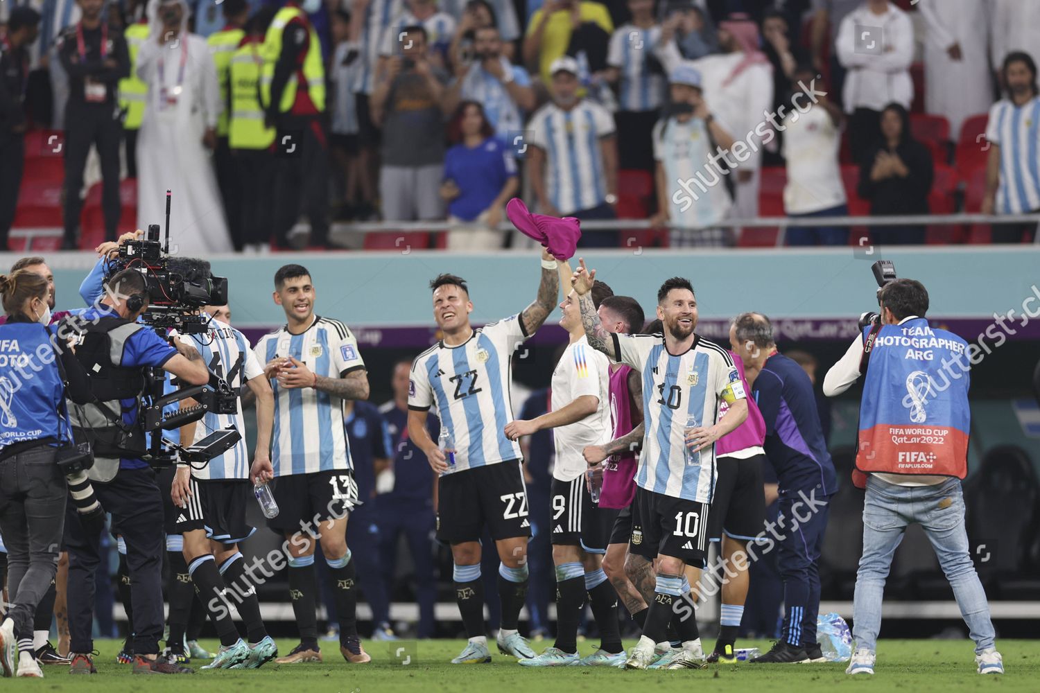Lionel Messi Front R Argentina Joined Editorial Stock Photo - Stock ...