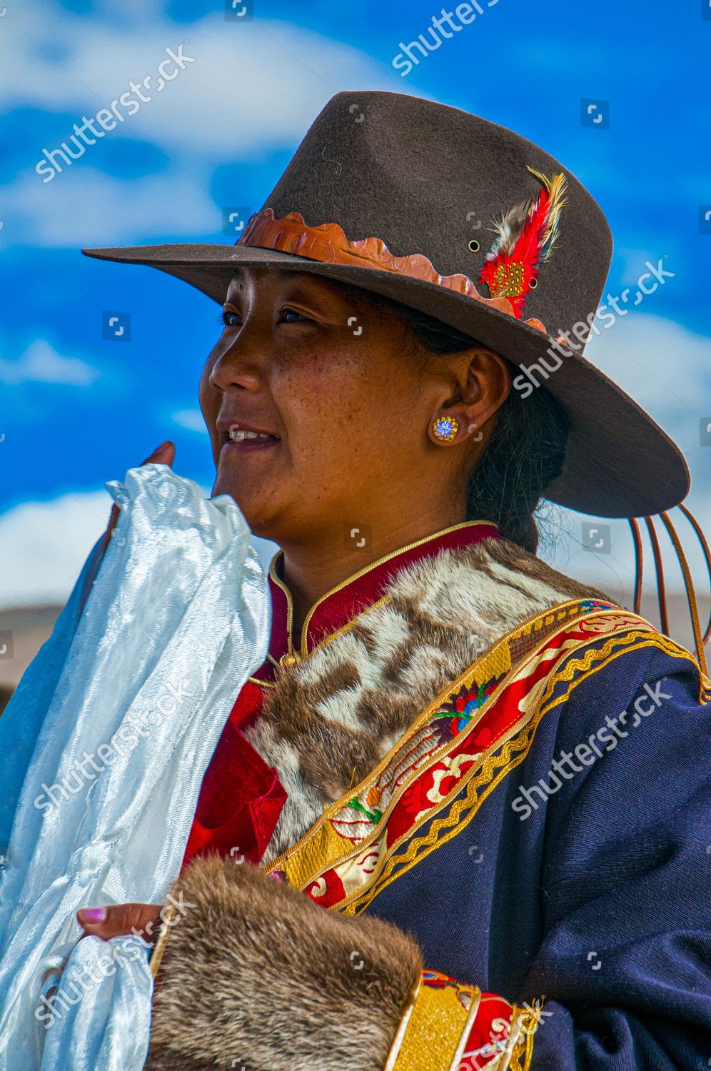 Traditional Dressed Woman On Festival Tribes Editorial Stock Photo ...