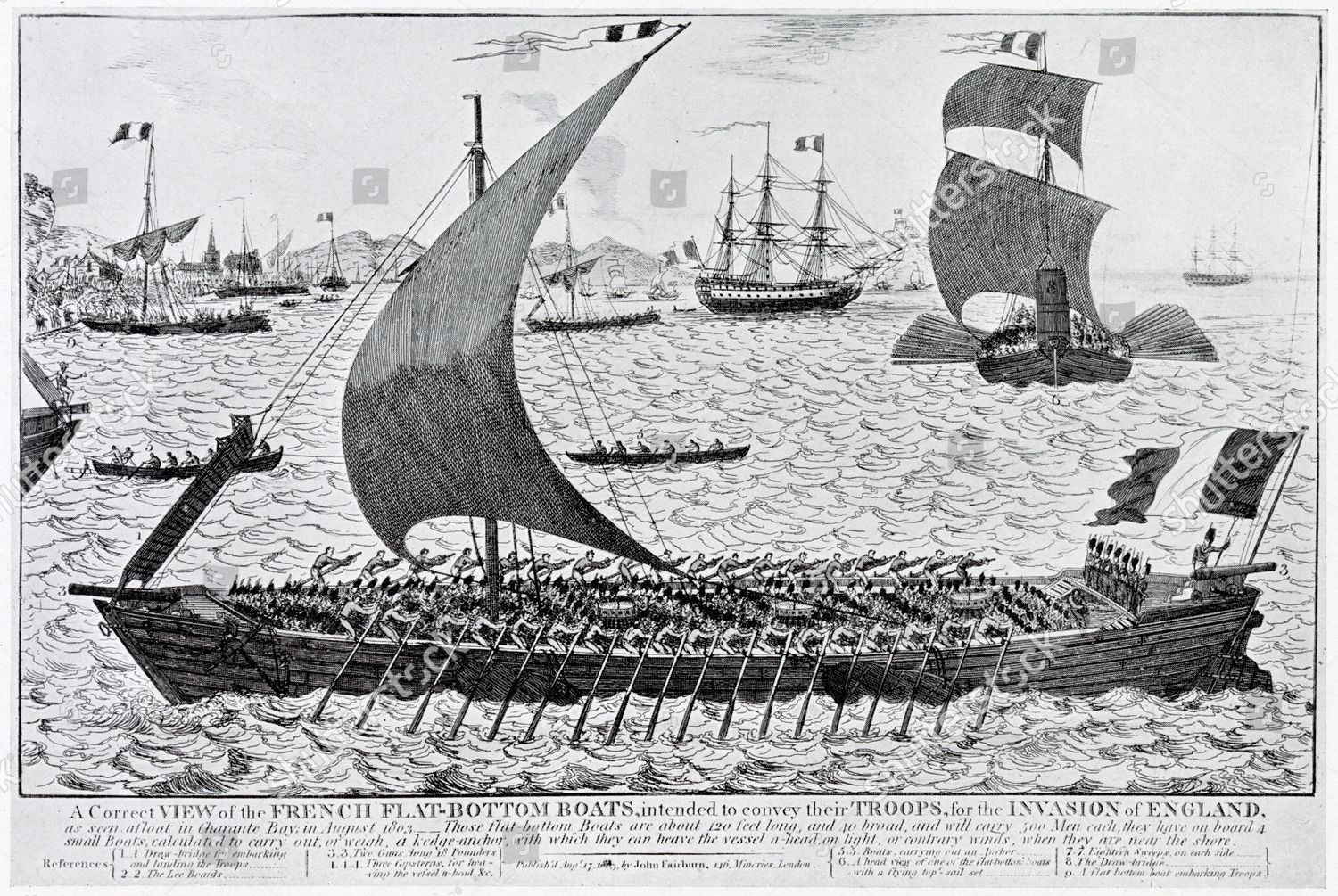 Invasion Britain English Expected That Napoleons Editorial Stock Photo ...