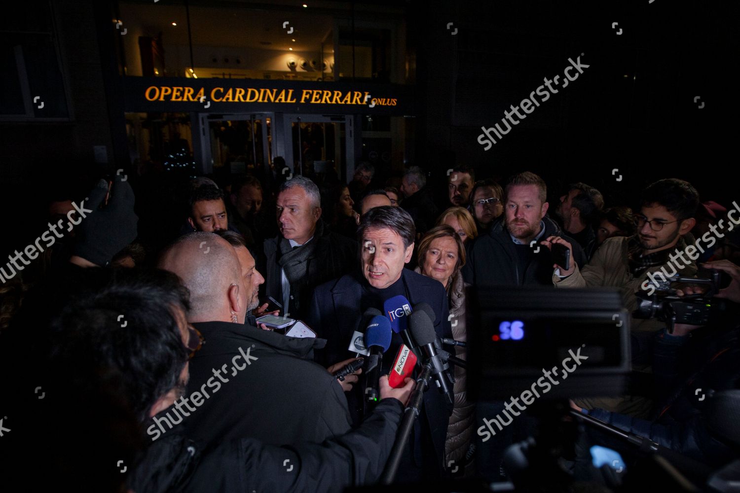 Milan Italy News Opera Cardinal Ferrari Editorial Stock Photo - Stock ...