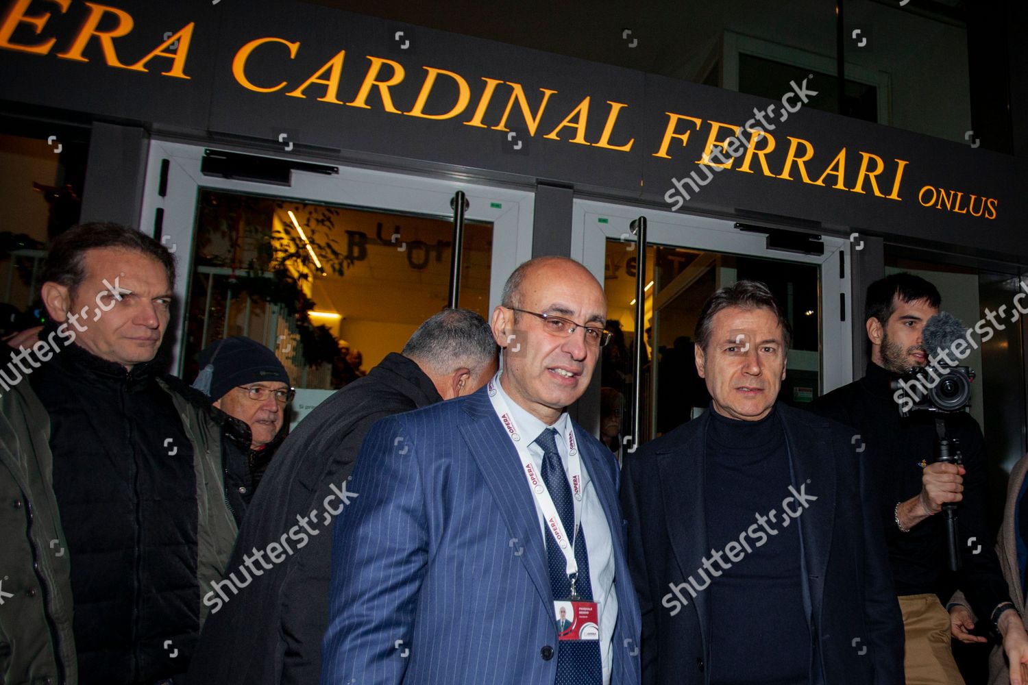 Milan Italy News Opera Cardinal Ferrari Editorial Stock Photo - Stock ...