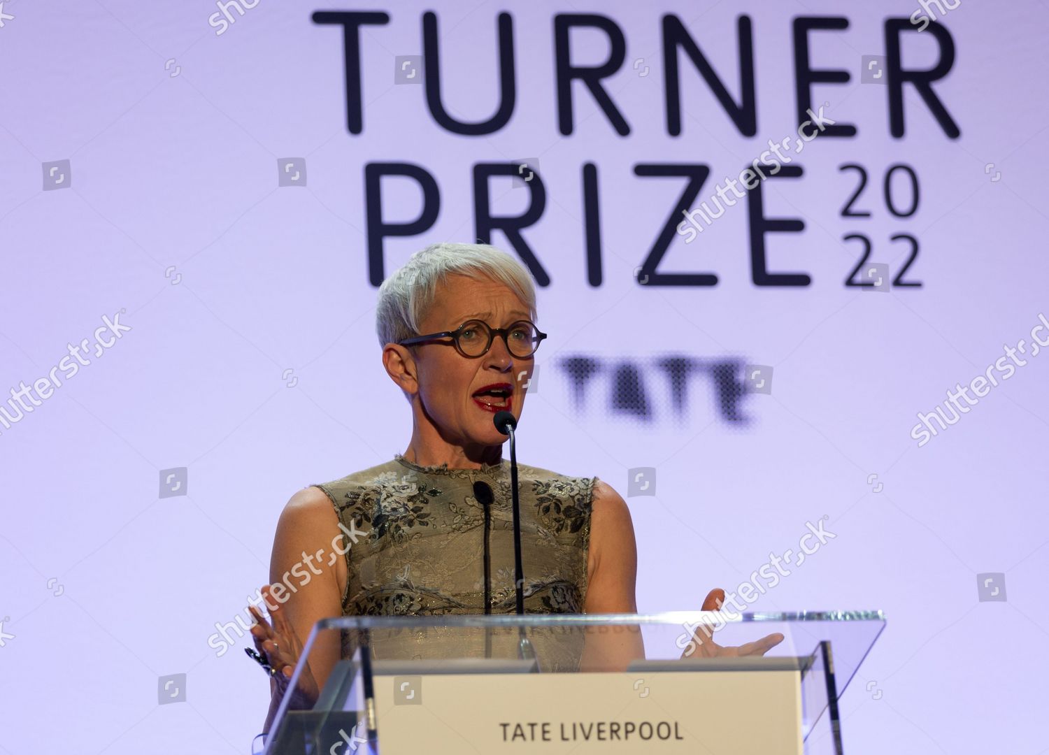 Tate Director Maria Balshaw Speaks Announcement Editorial Stock Photo ...