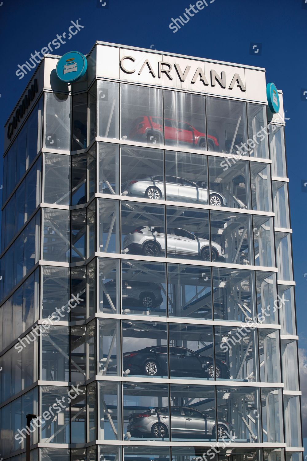 Carvana Dealership Stands Wilmington California Usa Editorial Stock ...