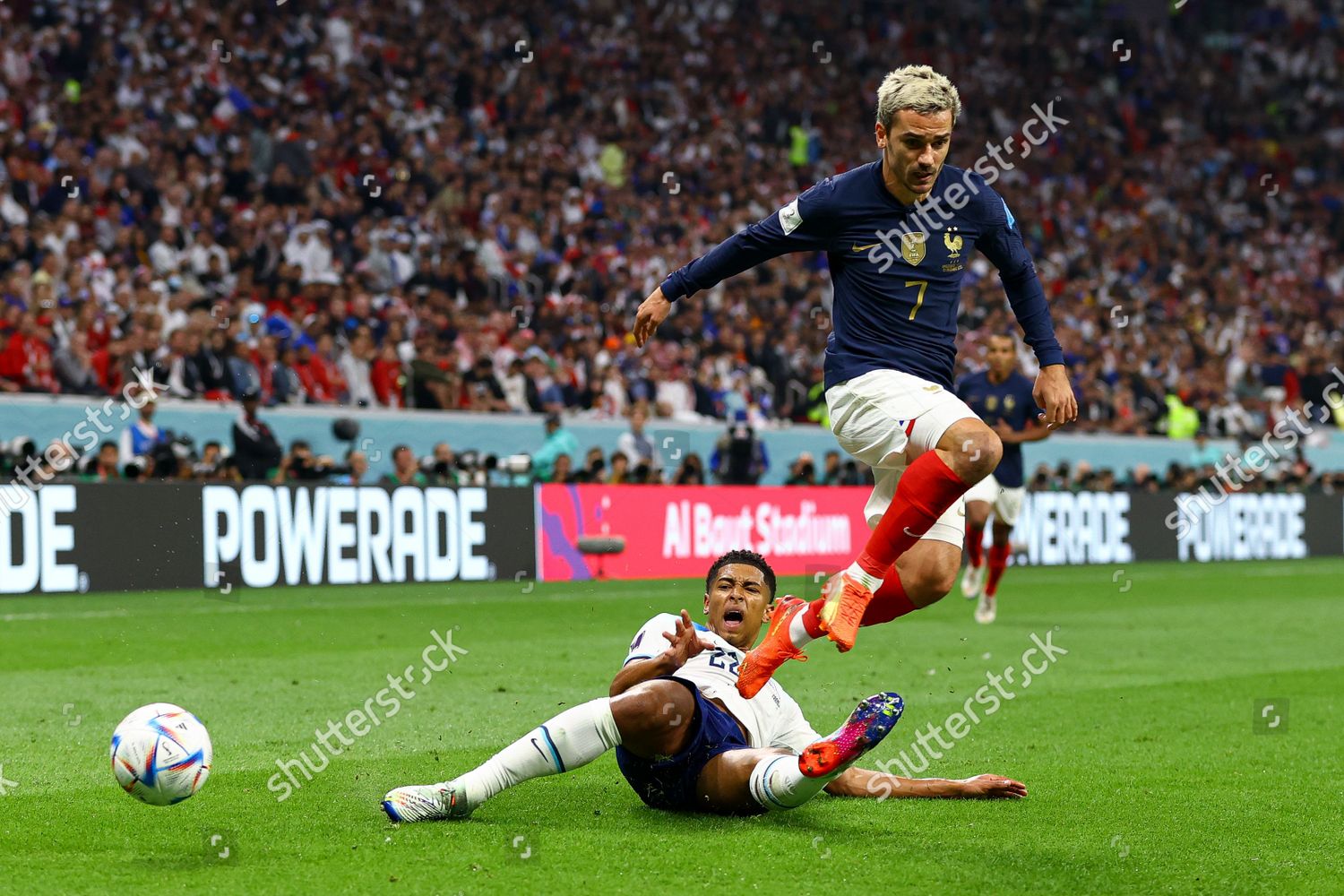 Jude Bellingham England Tackles Antoine Griezmann Editorial Stock Photo - Stock Image | Shutterstock