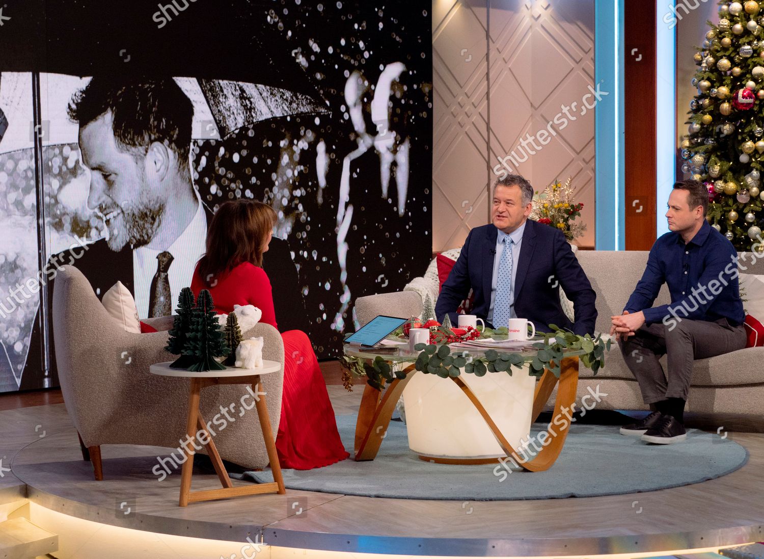 Lorraine Kelly Paul Burrell Russell Myers Editorial Stock Photo - Stock ...