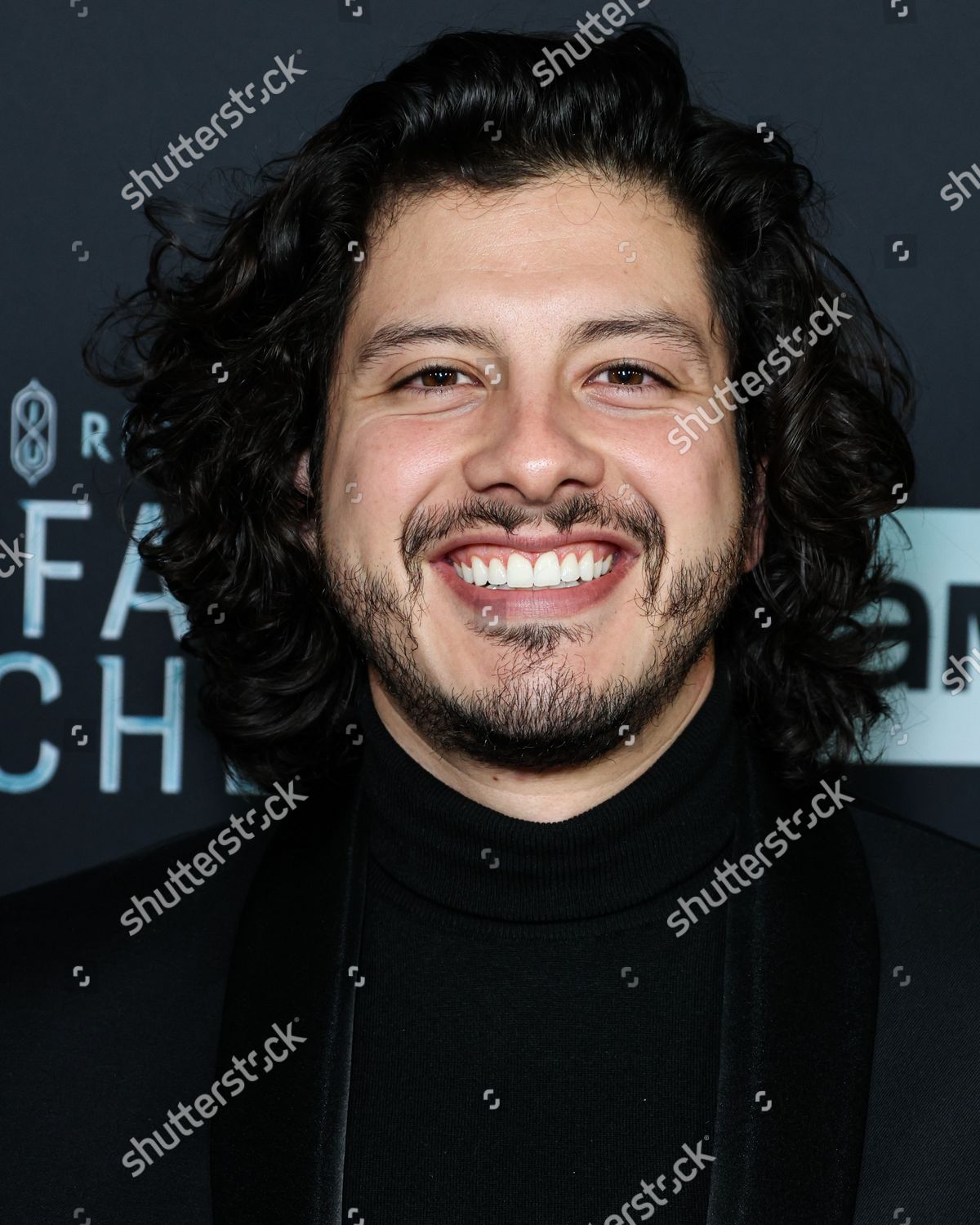 Guatemalan Actor Eduardo Losan Arrives Los Editorial Stock Photo ...