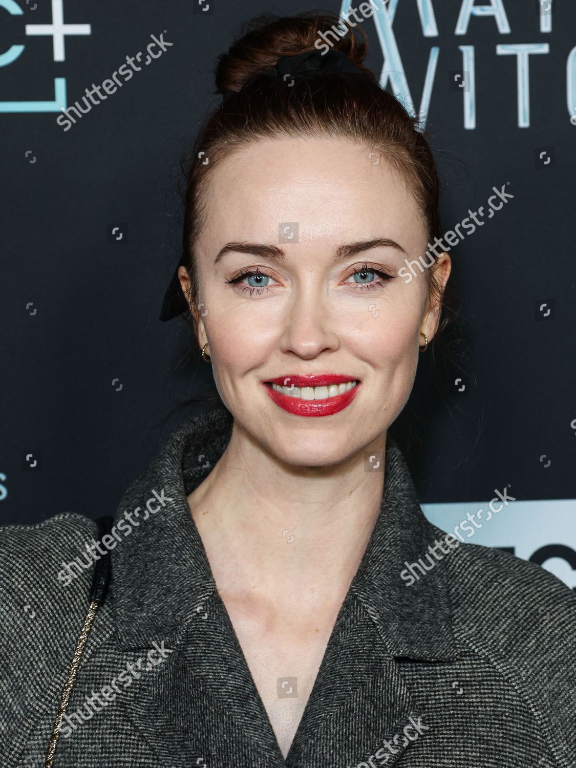 Canadian Actress Elyse Levesque Arrives Los Editorial Stock Photo ...