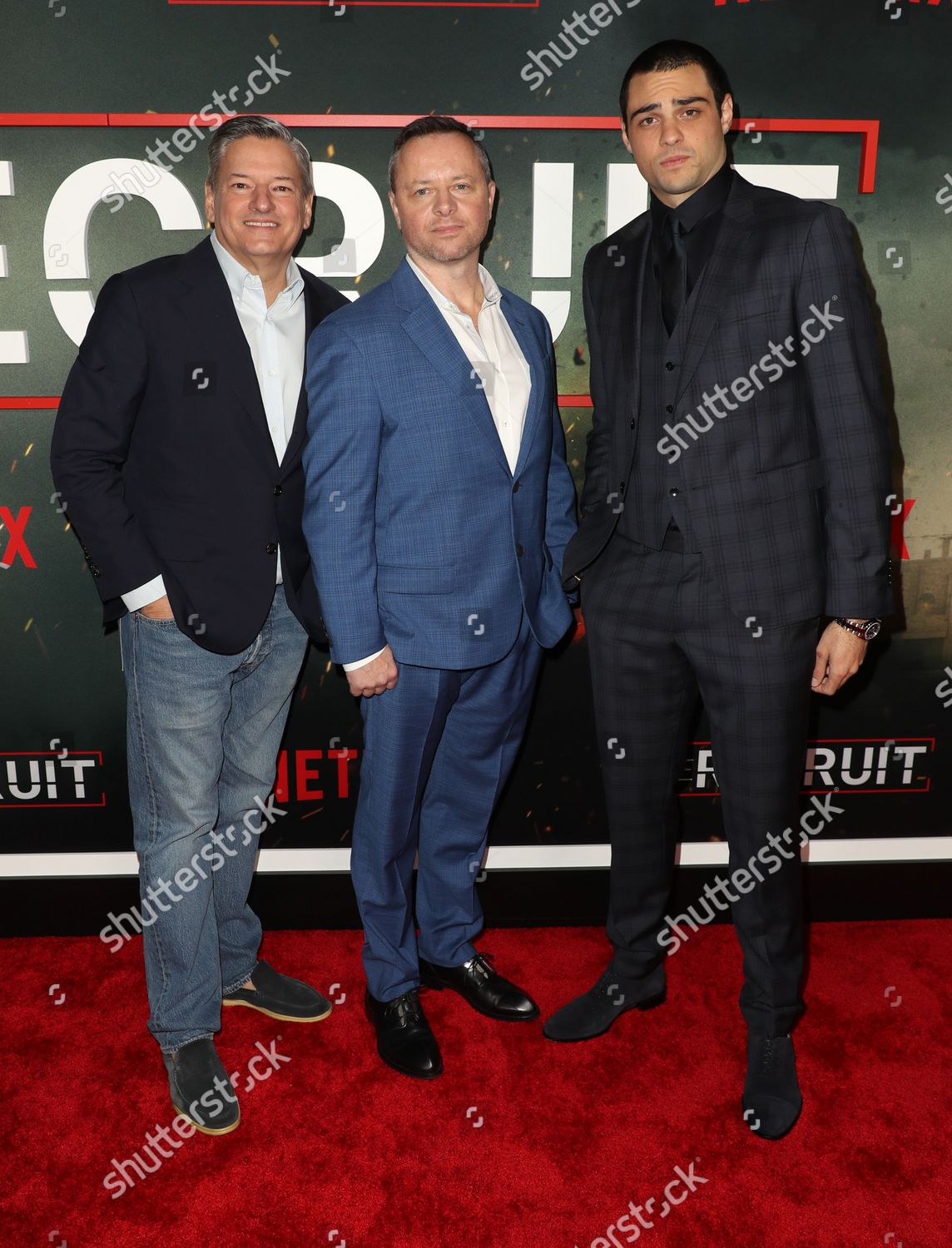 Ted Sarandos Alexi Hawley Noah Centineo Editorial Stock Photo - Stock ...