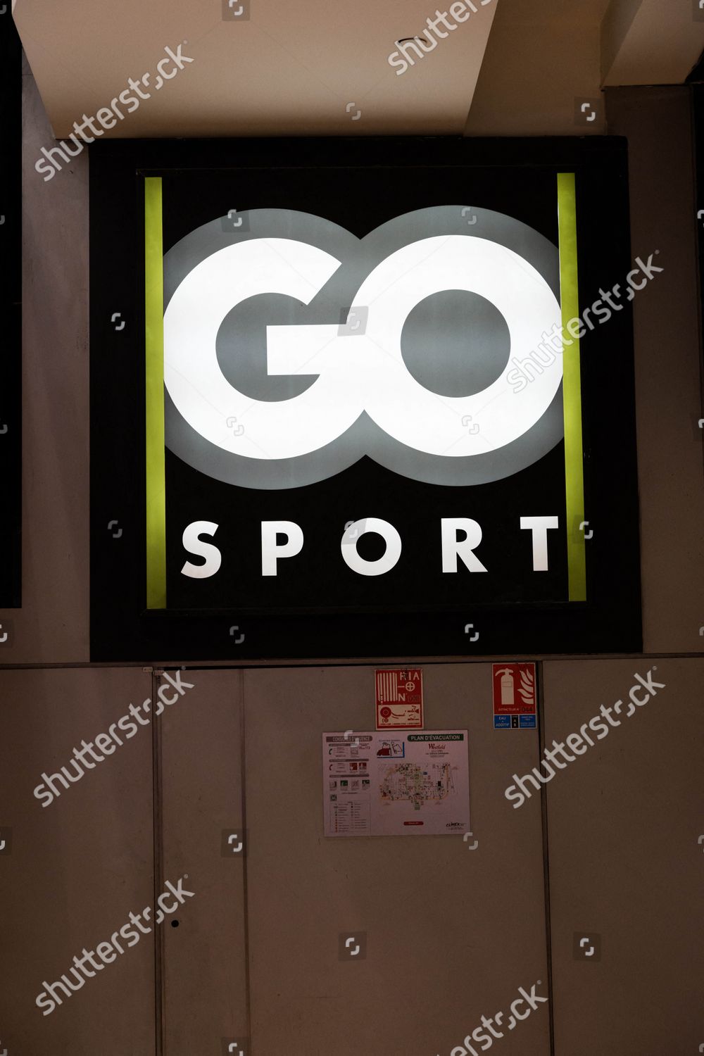 Go Sport Store La Defense Paris Editorial Stock Photo - Stock Image ...