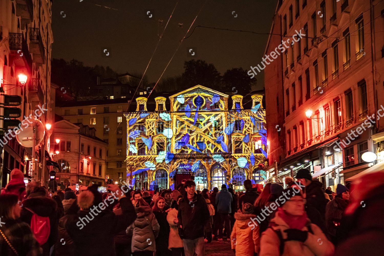 Lyons Festival Lights 2022 St Pauls Editorial Stock Photo - Stock Image | Shutterstock