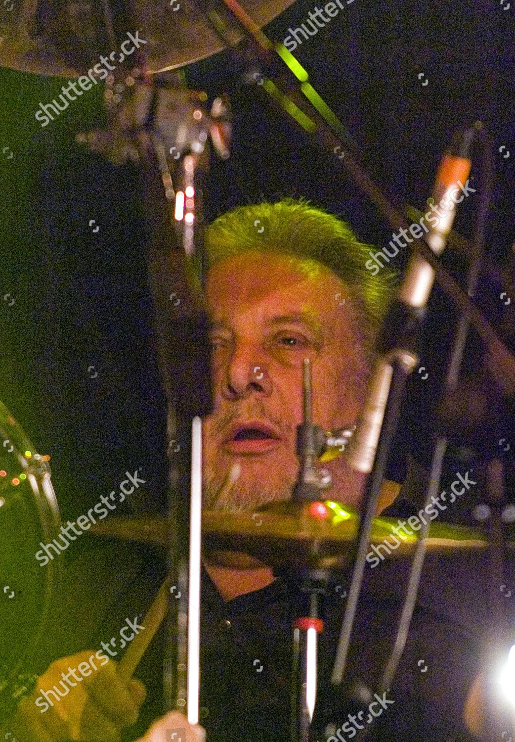 Jet Black Drummer Stranglers Playing Coal Editorial Stock Photo - Stock ...