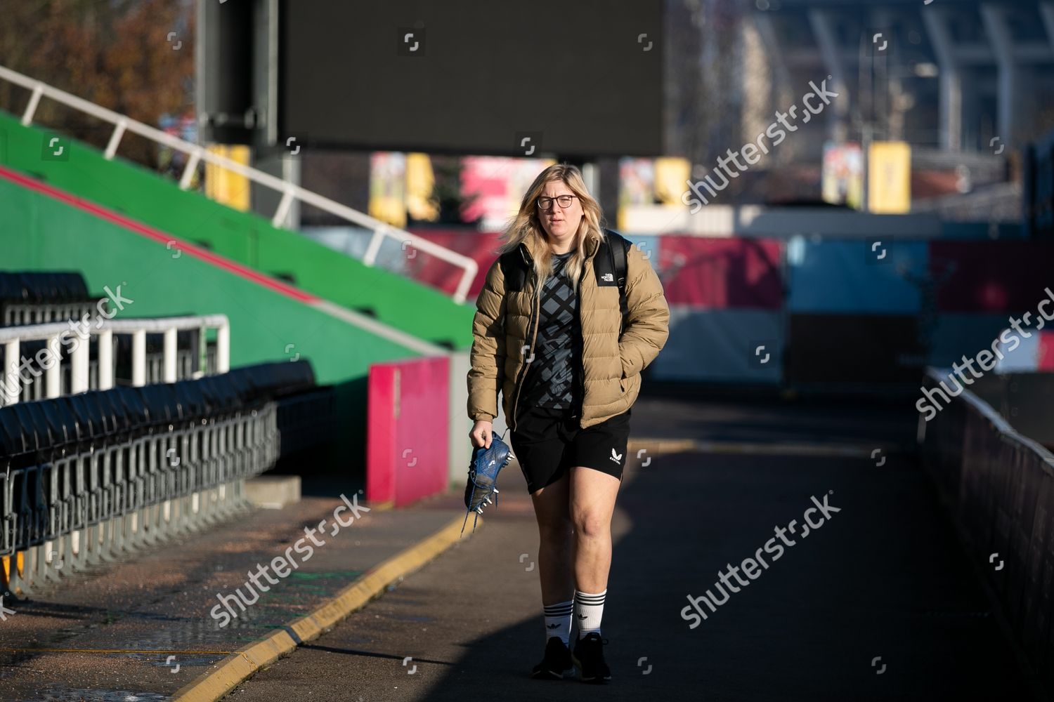 Bryony Cleall Harlequins Arrives Stadium Prior Editorial Stock Photo ...