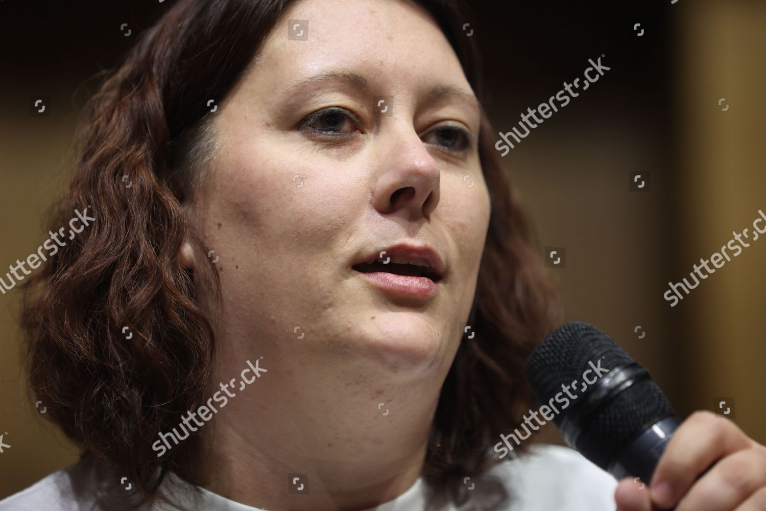Sarah Woolley Bfawu General Secretary Speaking Editorial Stock Photo ...