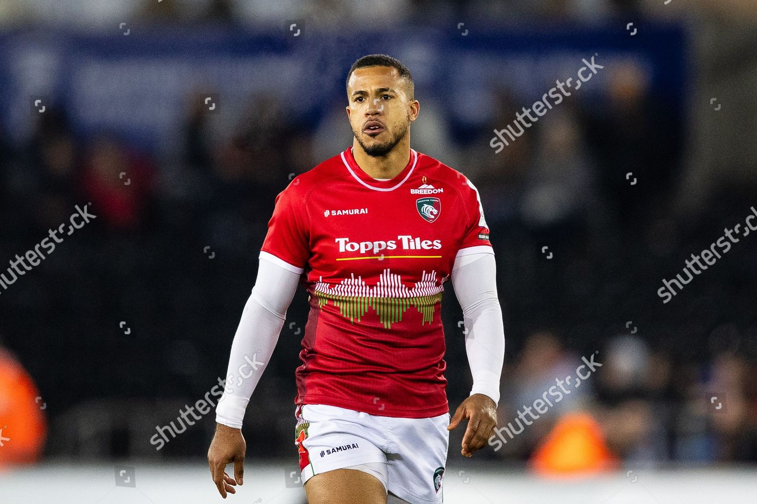 Anthony Watson Leicester Tigers During European Editorial Stock Photo ...