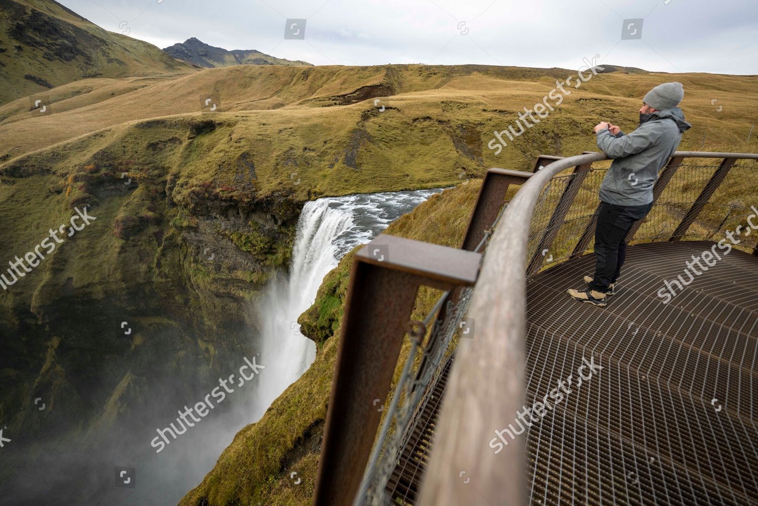 Person Seen Looking Down One Viewpoints Editorial Stock Photo - Stock ...