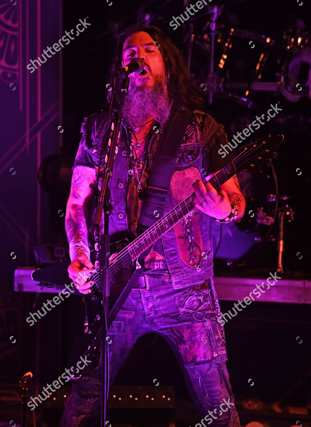 Robb Flynn Machine Head Performs During Editorial Stock Photo - Stock ...