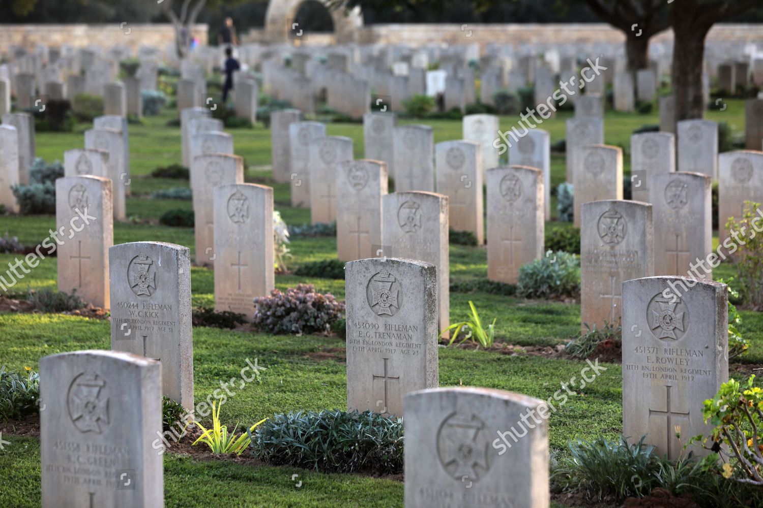 General View Gaza War Cemetery Known Editorial Stock Photo - Stock ...