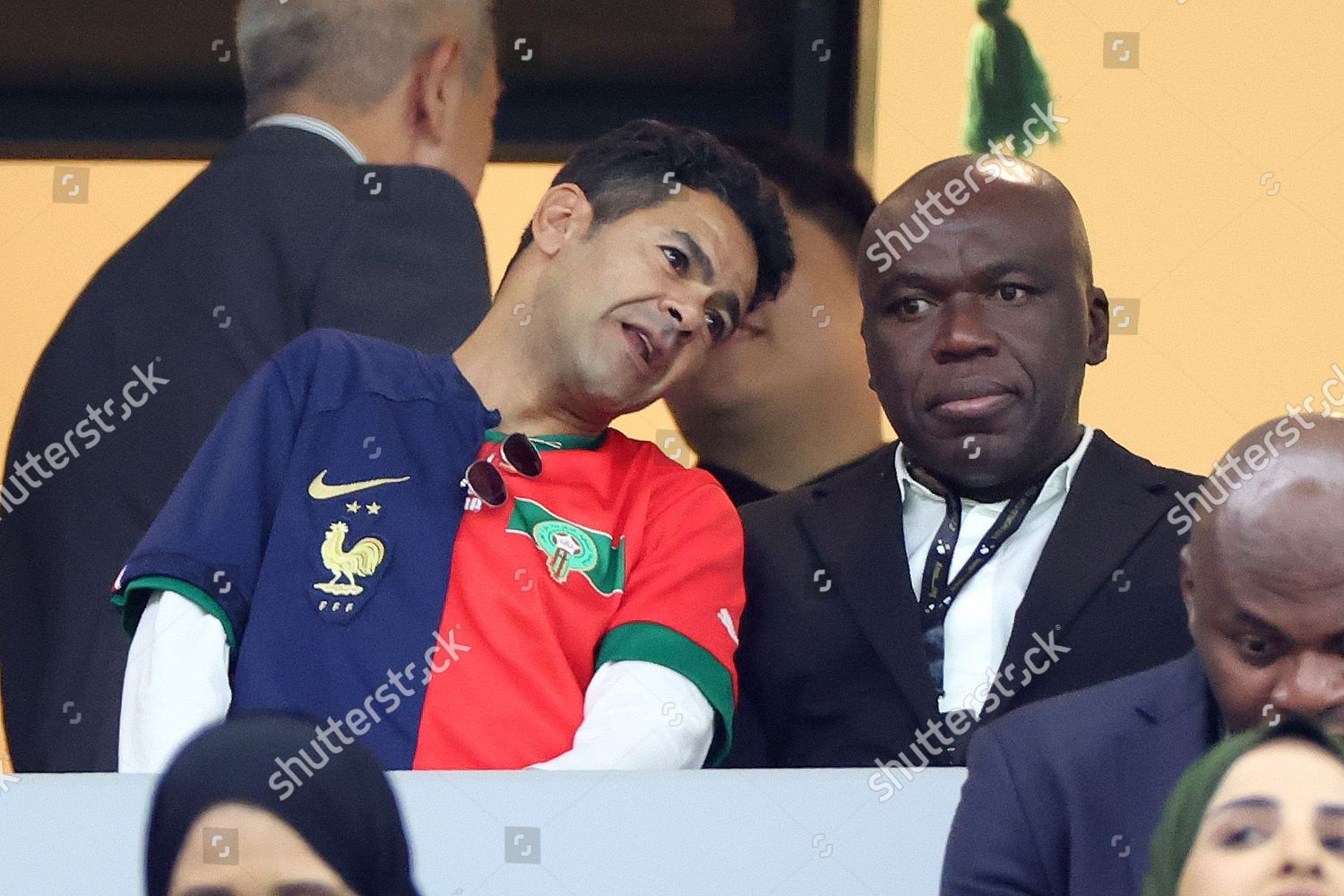 Jamel Debbouze Wilfried Mbappe Father Kylian Editorial Stock Photo ...