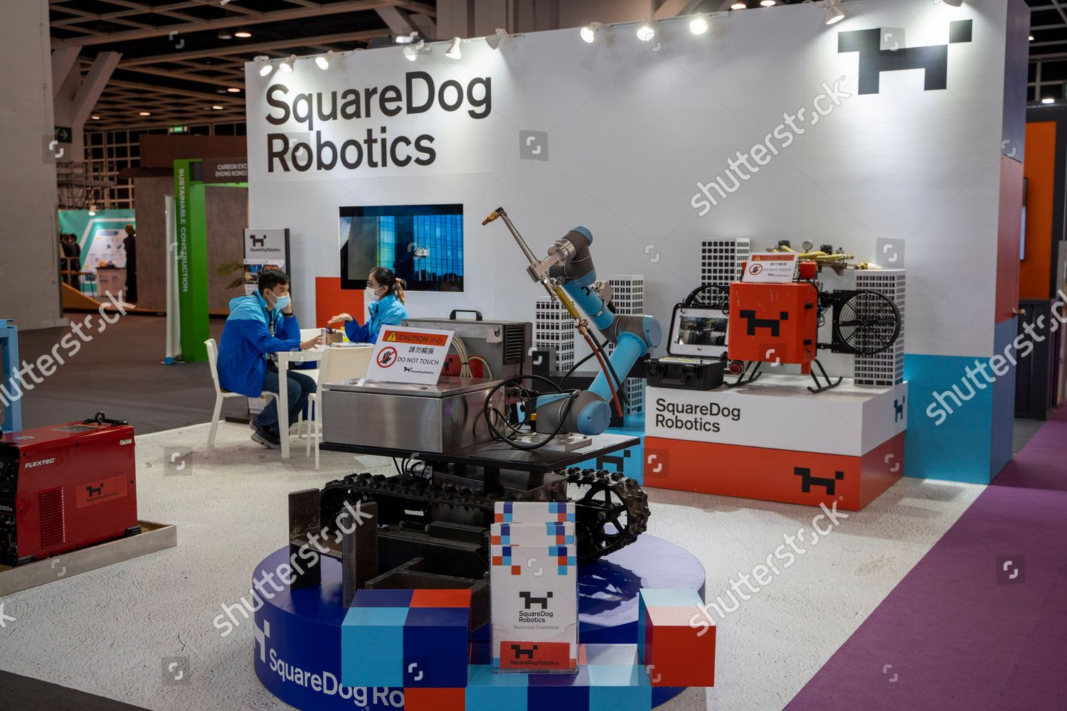Booth Square Dog Robotics Hong Kong Editorial Stock Photo - Stock Image ...