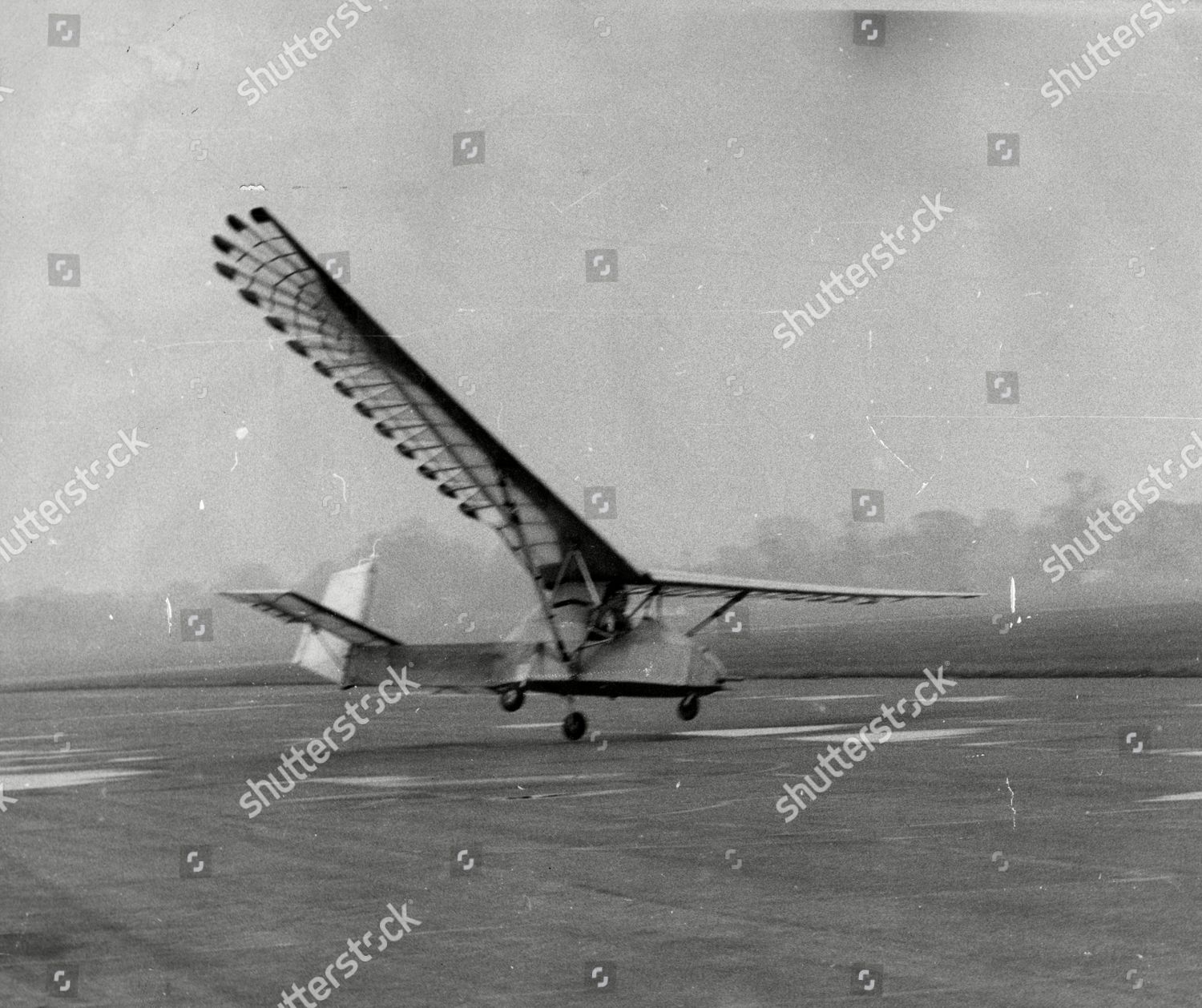 Aviation Man Powered Aircraft 1959 Britains Editorial Stock Photo ...