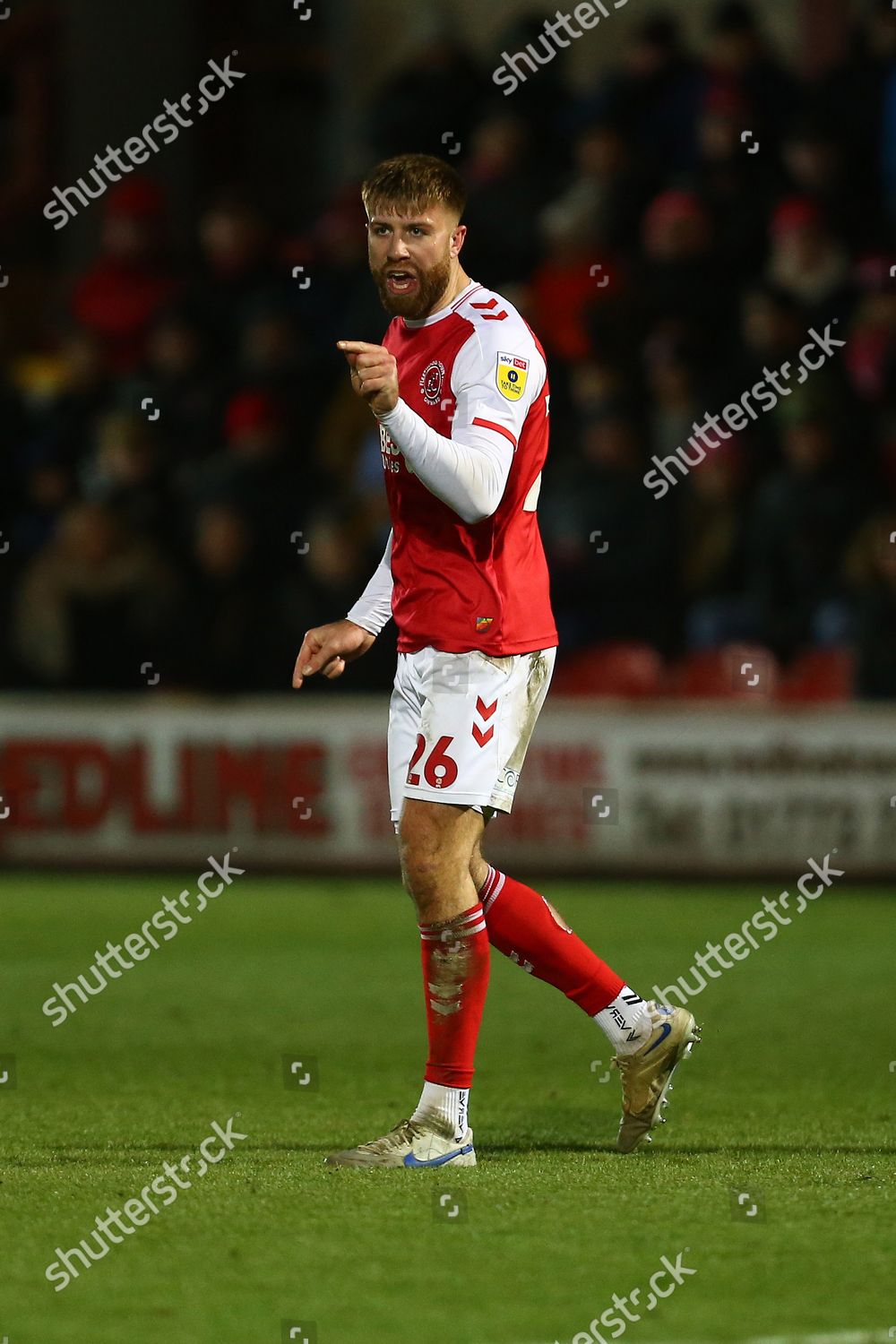 Shaun Rooney Fleetwood Rants Following His Editorial Stock Photo ...