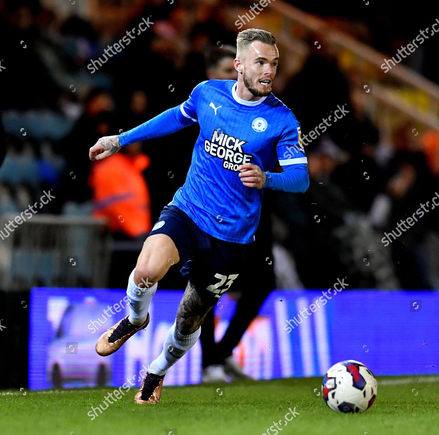 Joe Ward Peterborough United Editorial Stock Photo - Stock Image ...