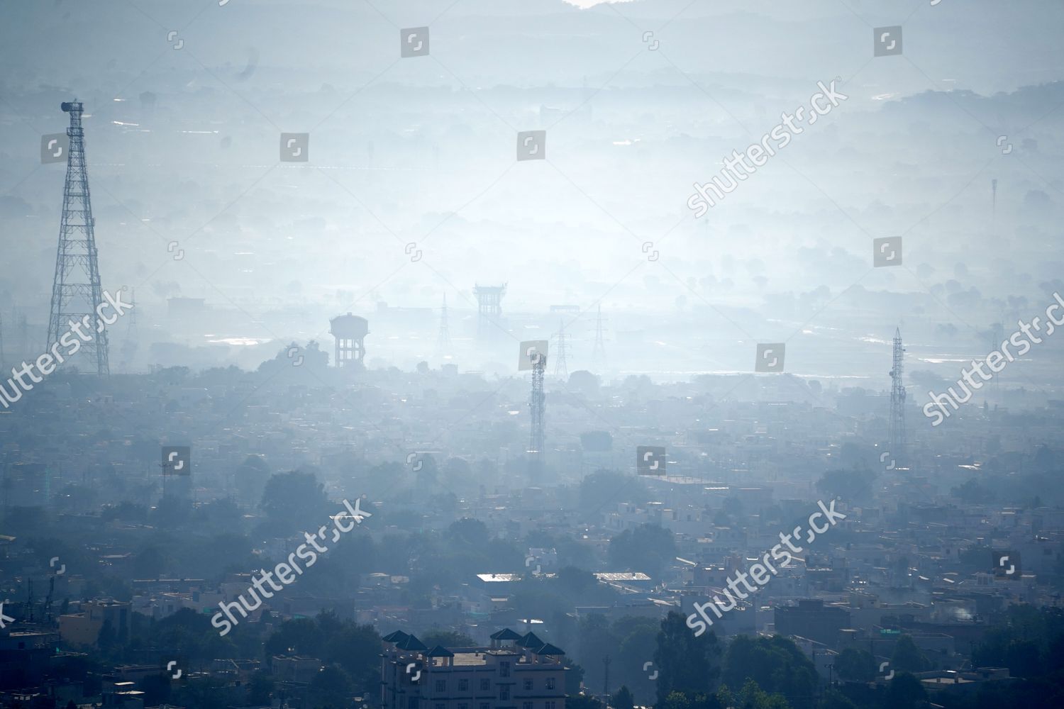 Smoke Billows Chimney Factory Thick Layer Editorial Stock Photo - Stock ...