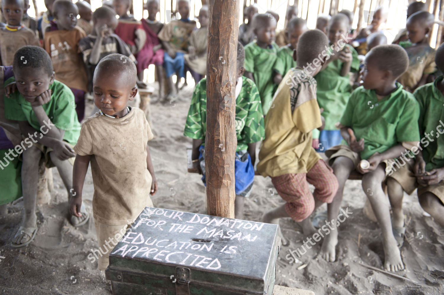 Education Poverty Children Primary School Class Editorial Stock Photo ...